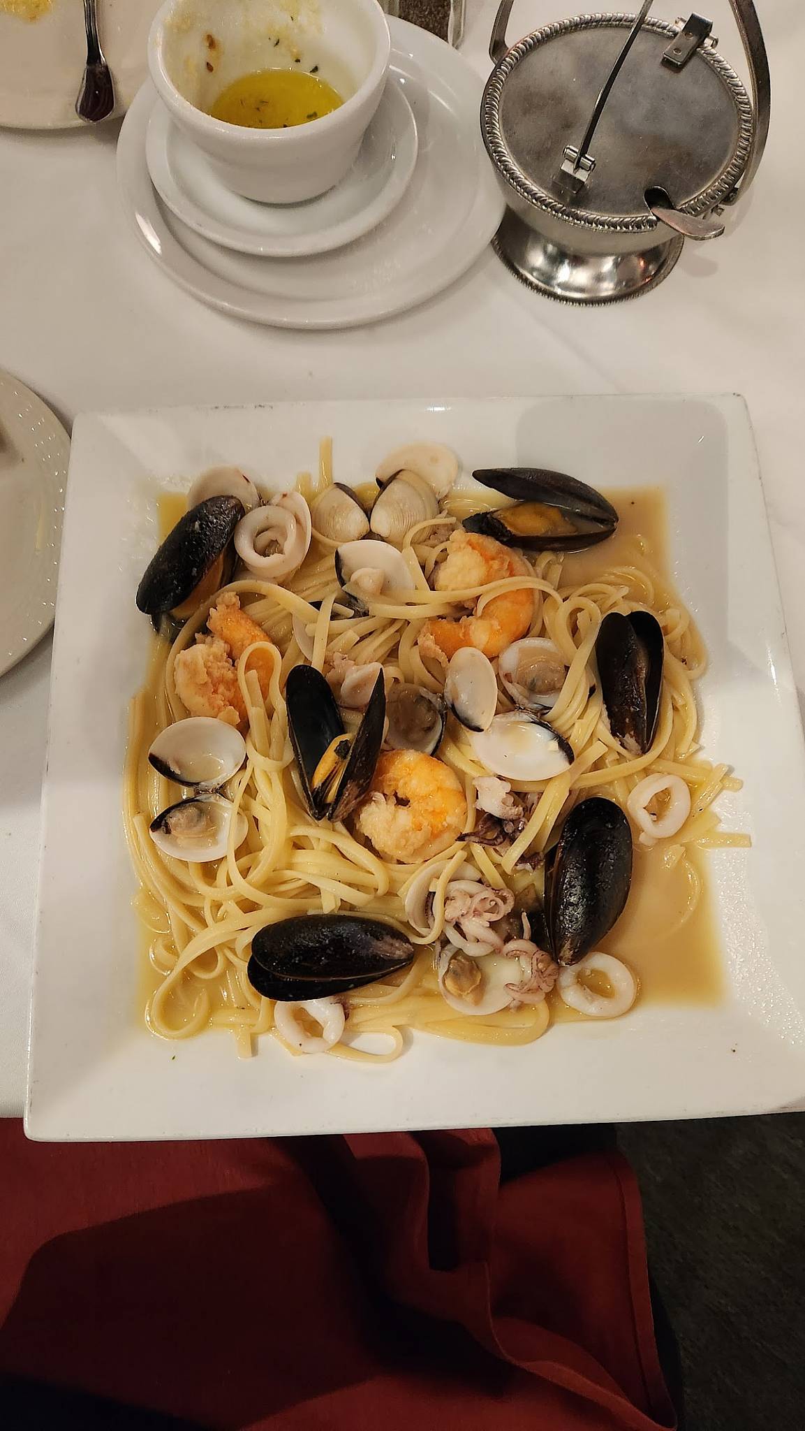 Menu at Anna's Trattoria Italian restaurant, Daytona Beach
