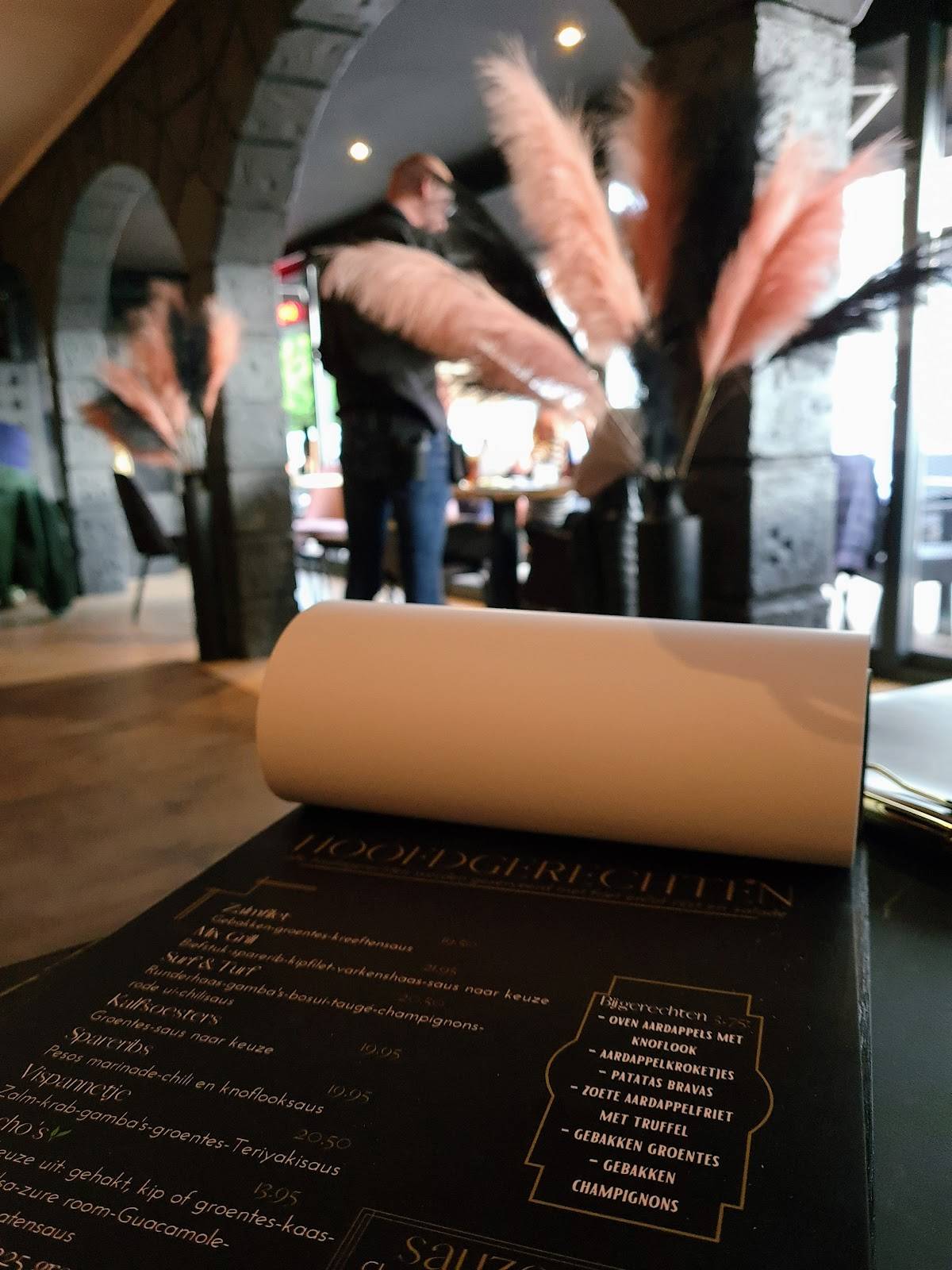 Menu at Pesos Food and Drink, Asten