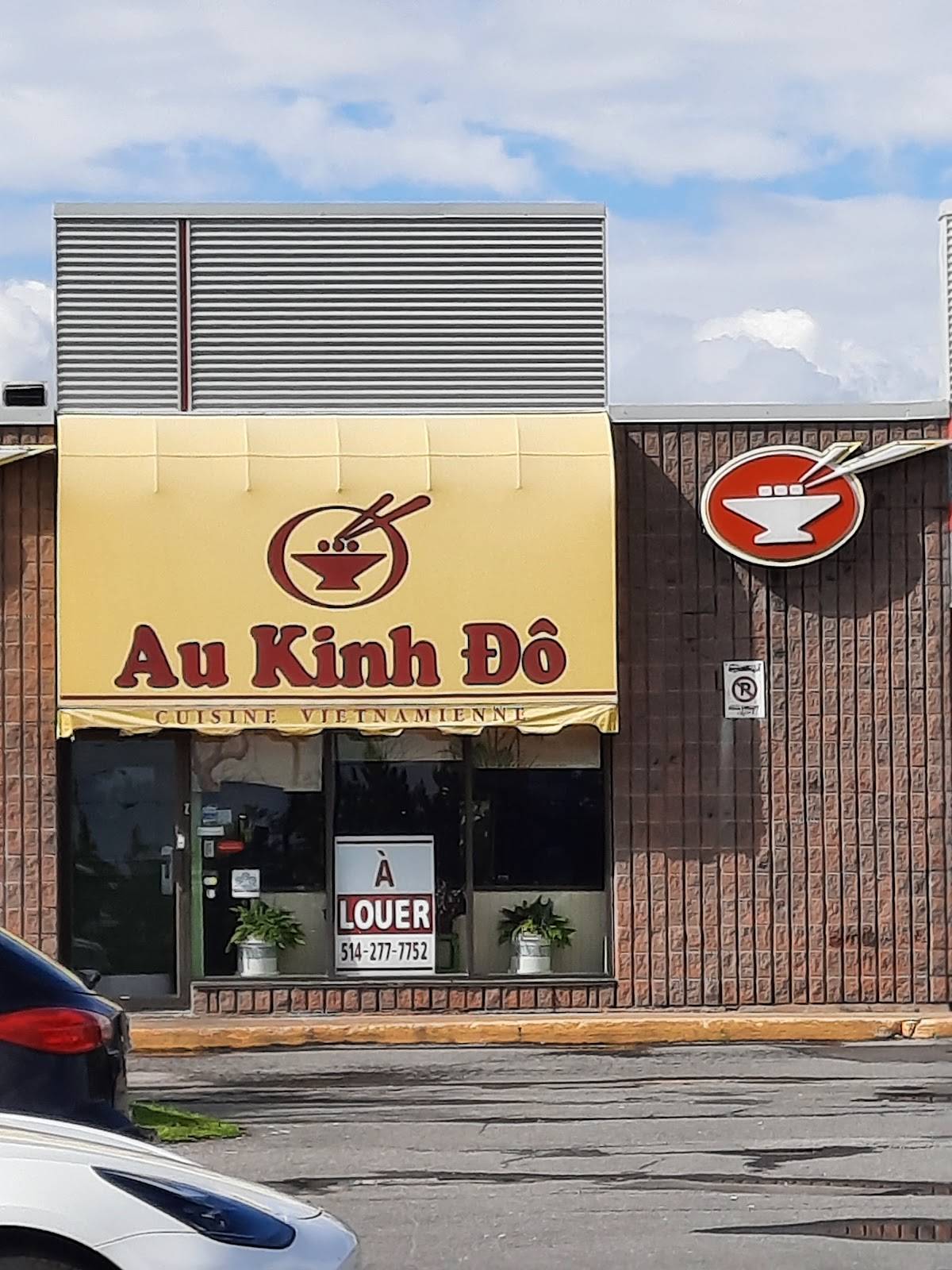 Menu au Au Kinh Do restaurant, Brossard