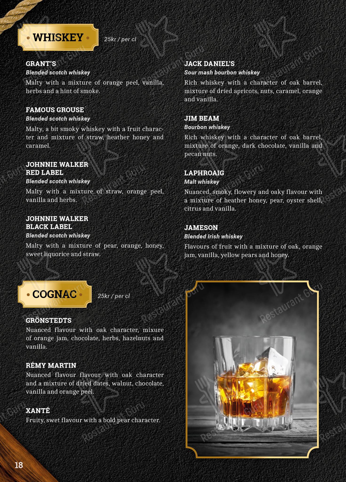 Carta de parrilla Angry Bull - Restaurang Norrköping, Norrköping ...