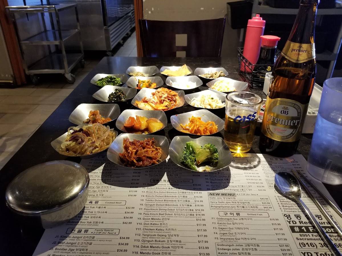 Menu at YD Tofu House Restaurant, Sacramento, Freeport Blvd