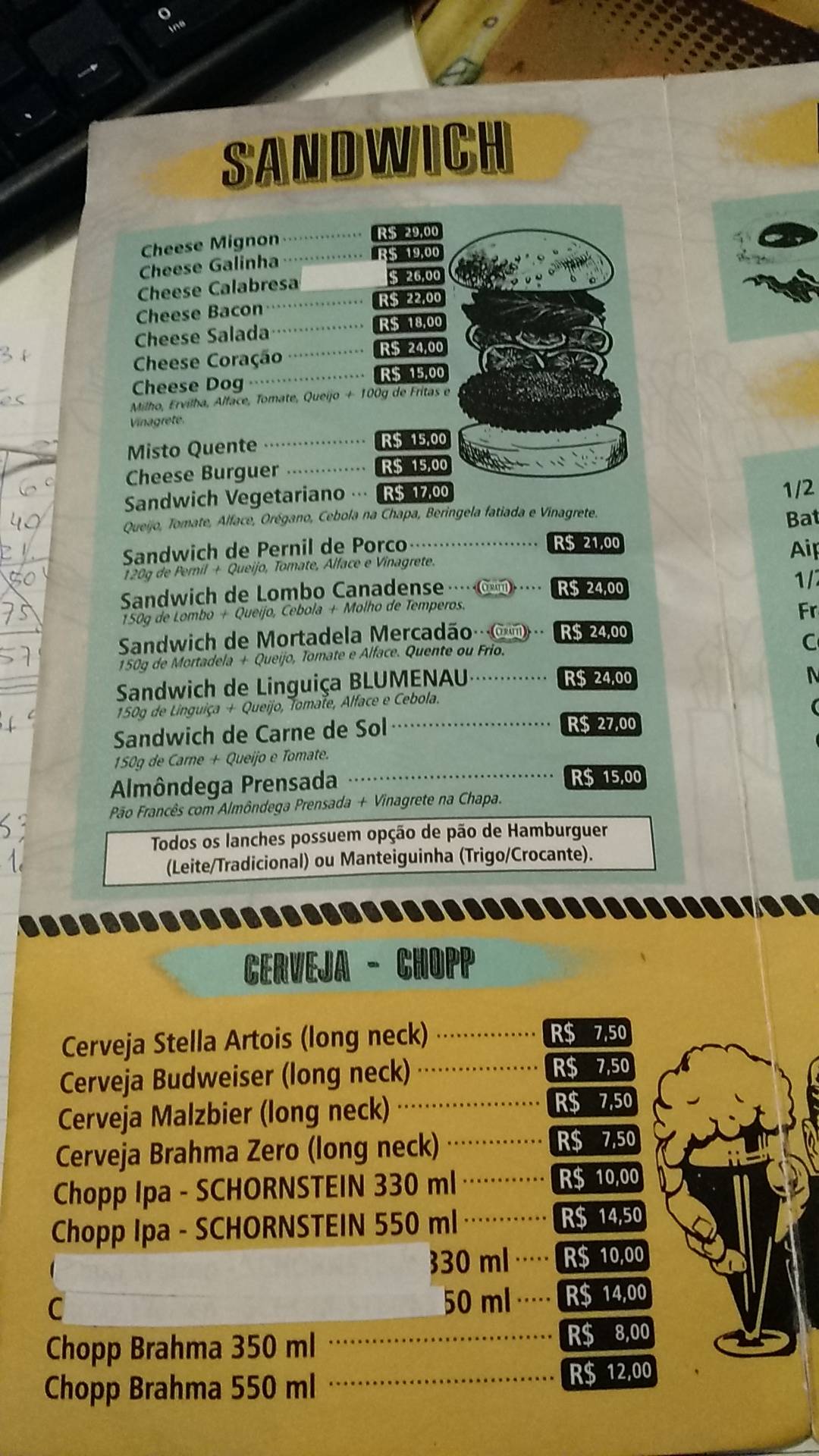 Carta de Baita Rango, Florianópolis, 1168 - Lojas 14