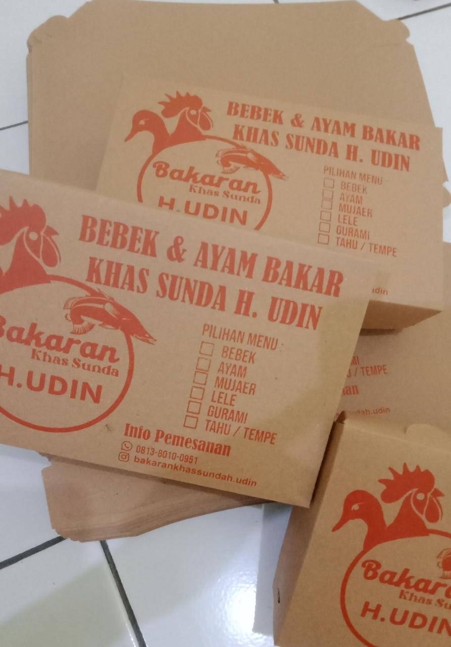 Menu at Bebek& Ayam Bakar Khas Sunda H. Udin restaurant, Sidoarjo