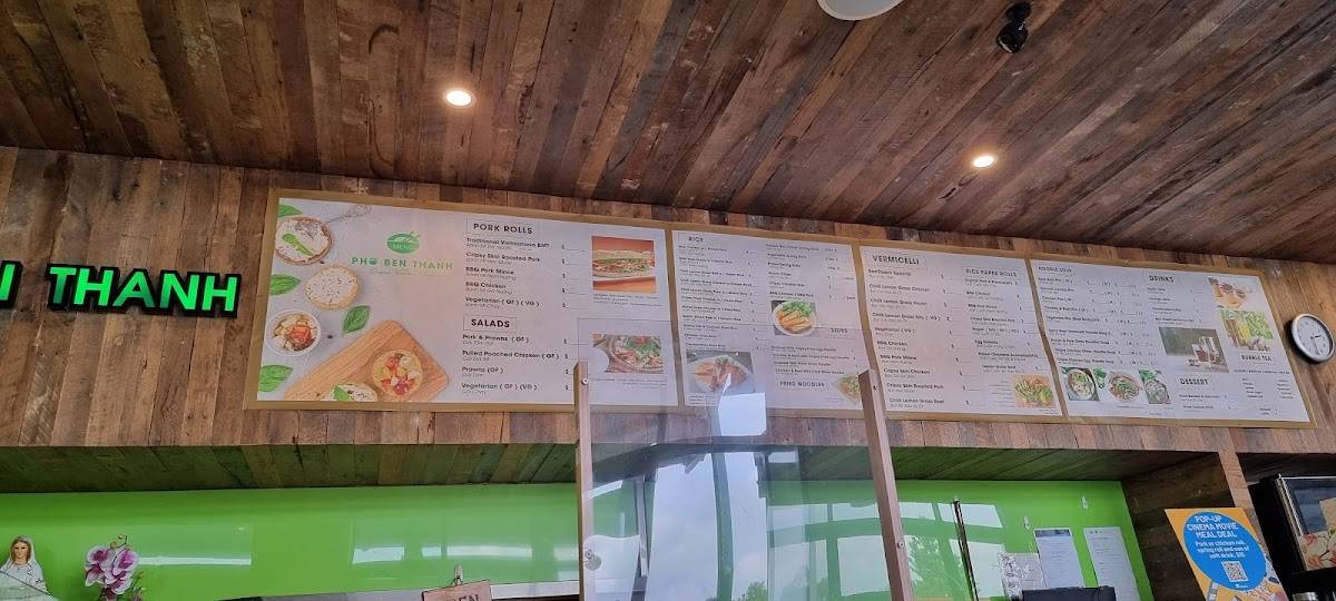 Menu at Ben Thanh Hot Bread & Cakes restaurant, Springvale