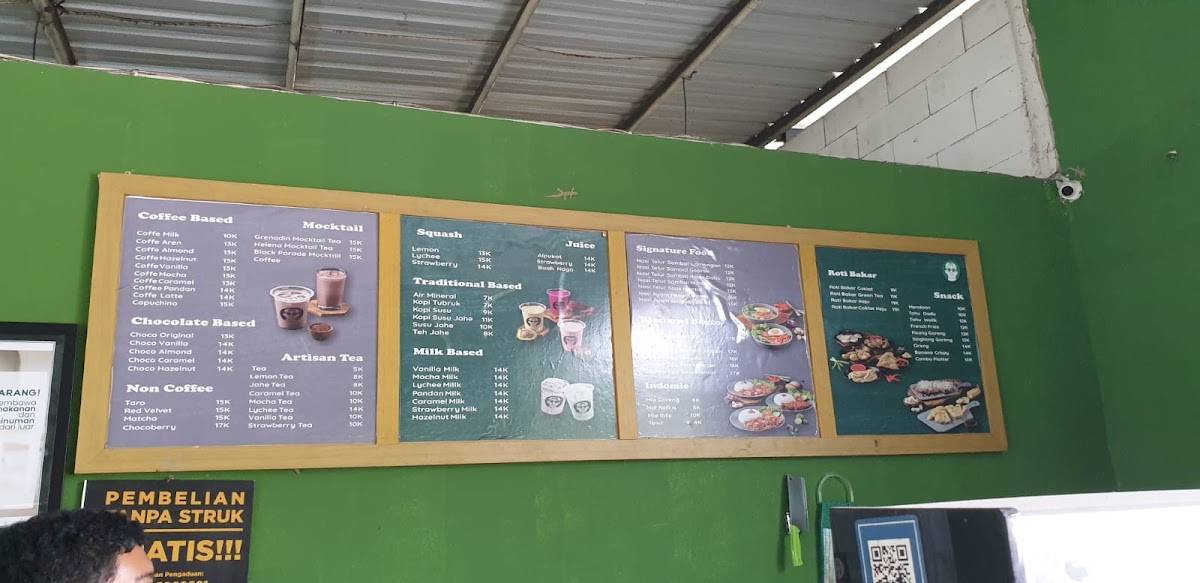 Menu at Bento Kopi Sorowajan cafe, Banguntapan