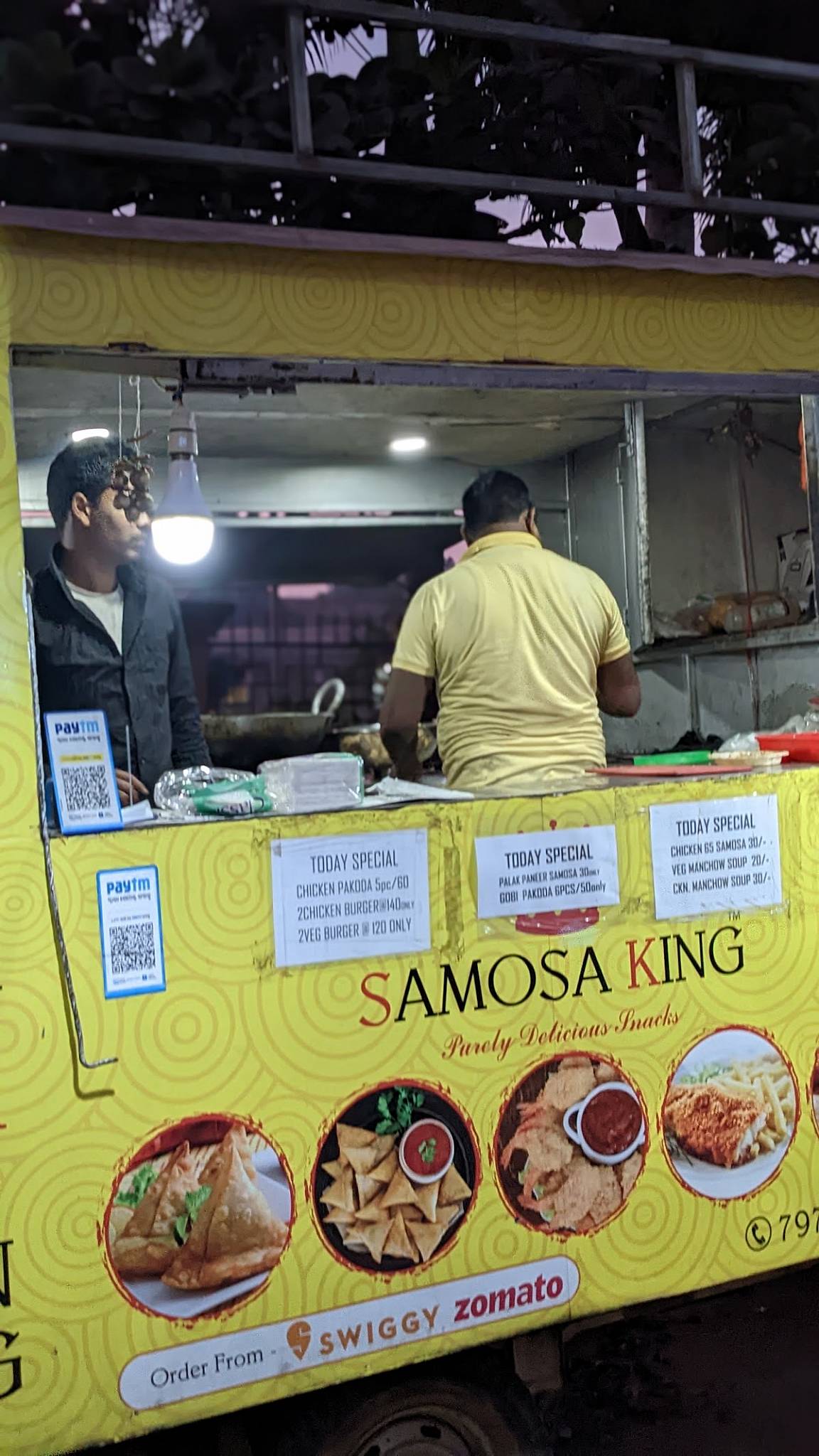 Menu at SAMOSA KING, Bhubaneswar, Sachivalaya Marg