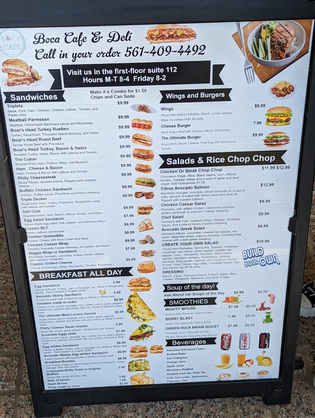 Carta de Boca Cafe & Catering, LLC., Boca Raton