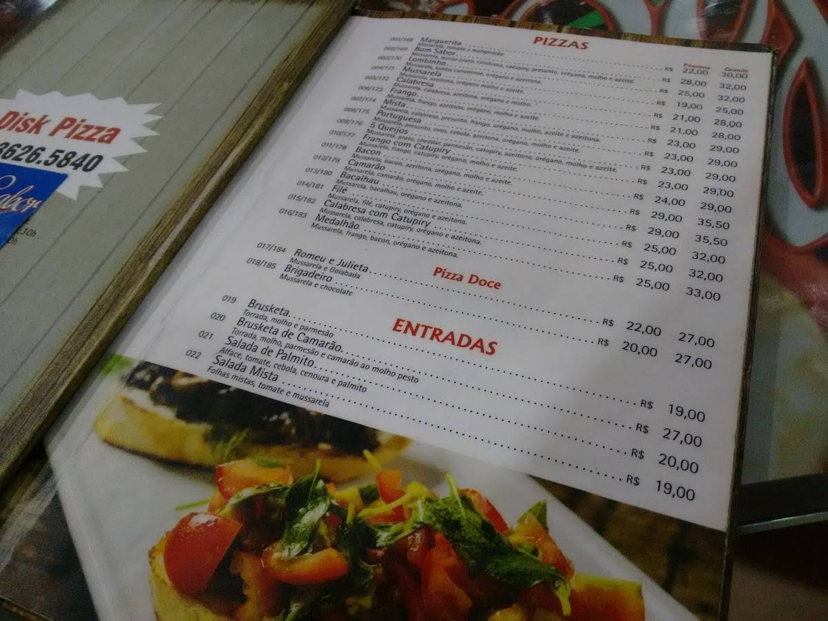 Menu em Bom Sabor restaurante, Goiana