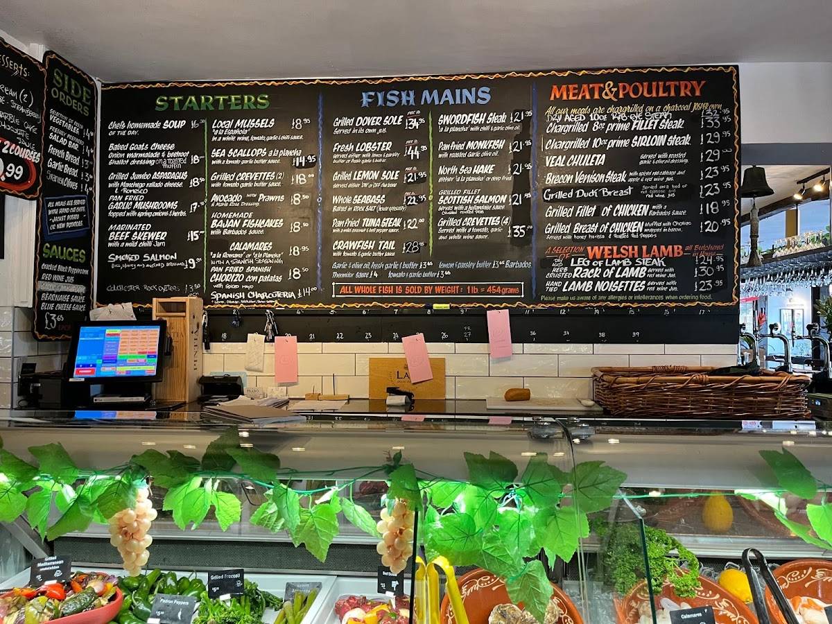 Menu at El Prado Bar & Restaurant, Bridgend