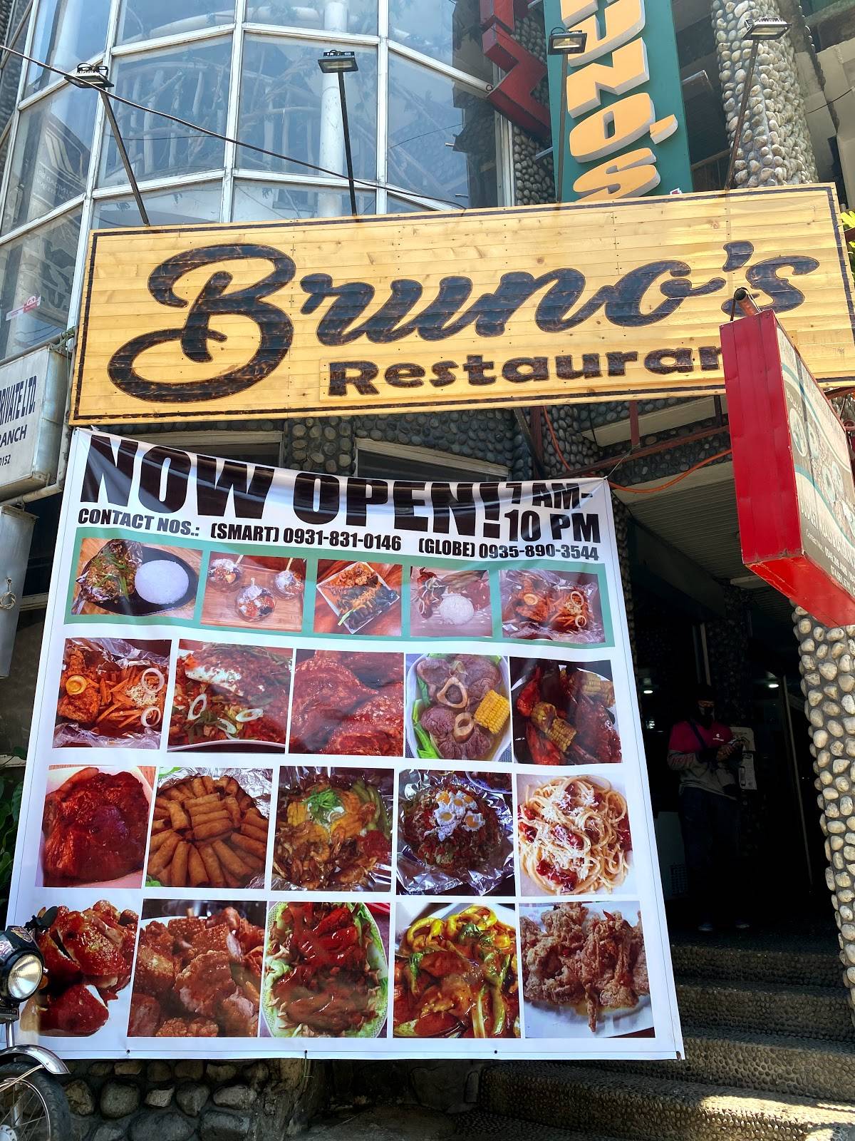 Menu at Bruno's Restaurant (Branch 2), La Trinidad