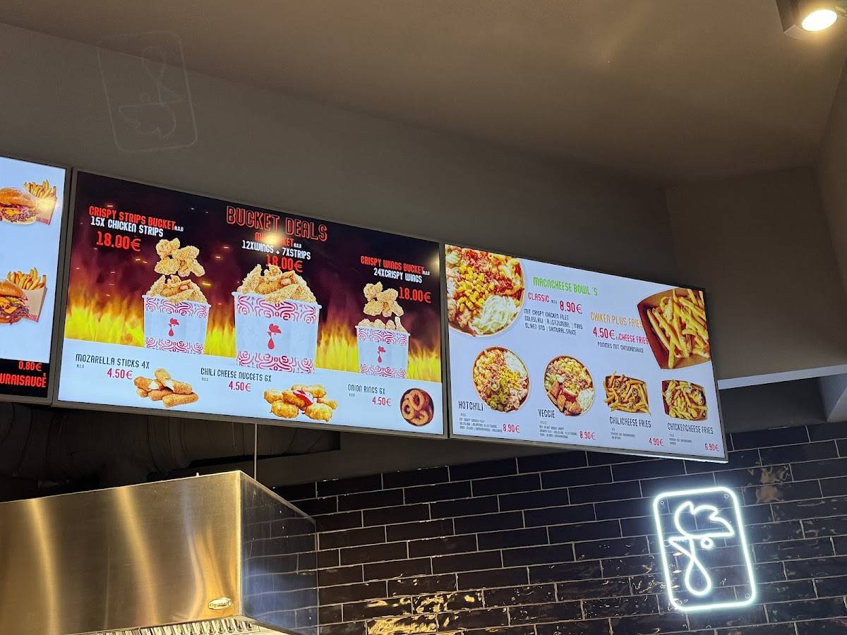 Speisekarte von CHICKEN PLUS restaurant, Wien