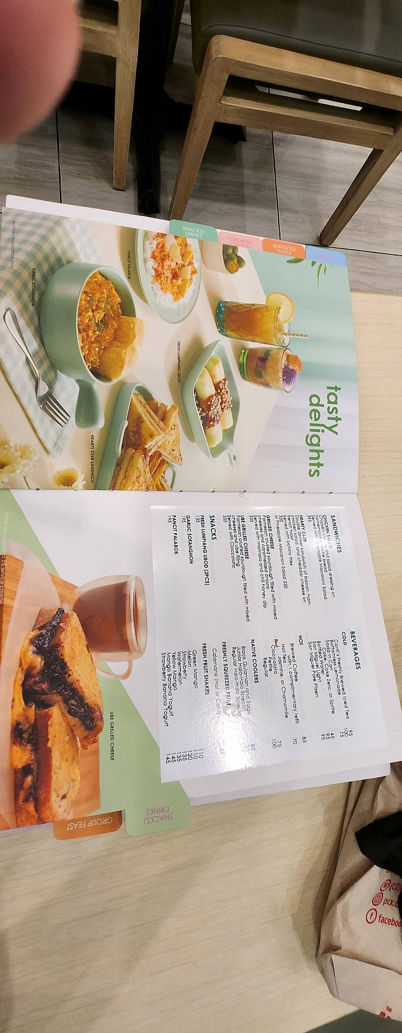 Carta del restaurante CONTI'S BAKESHOP, Marilao