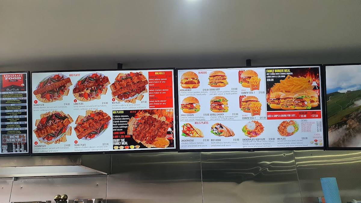 Menu at COUNTRY PIZZA N BBQ, Rooty Hill