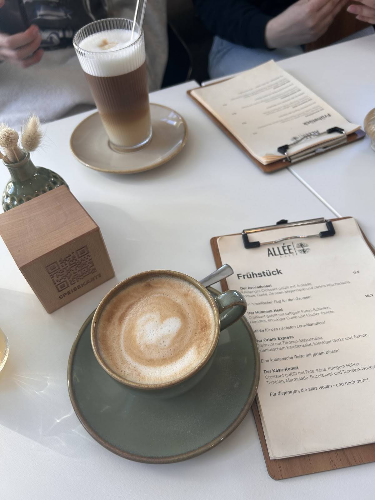 Menu au Café Allée, Giessen