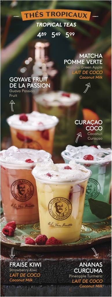 Menu at Café Van Houtte, Gatineau, 70 Rue Crémazie