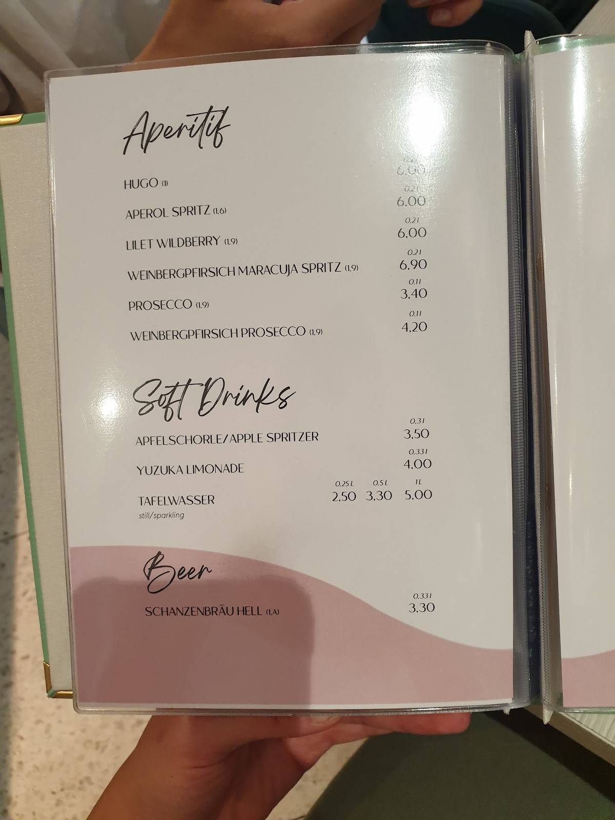 Speisekarte von Niu Asian Café cafe, Nürnberg