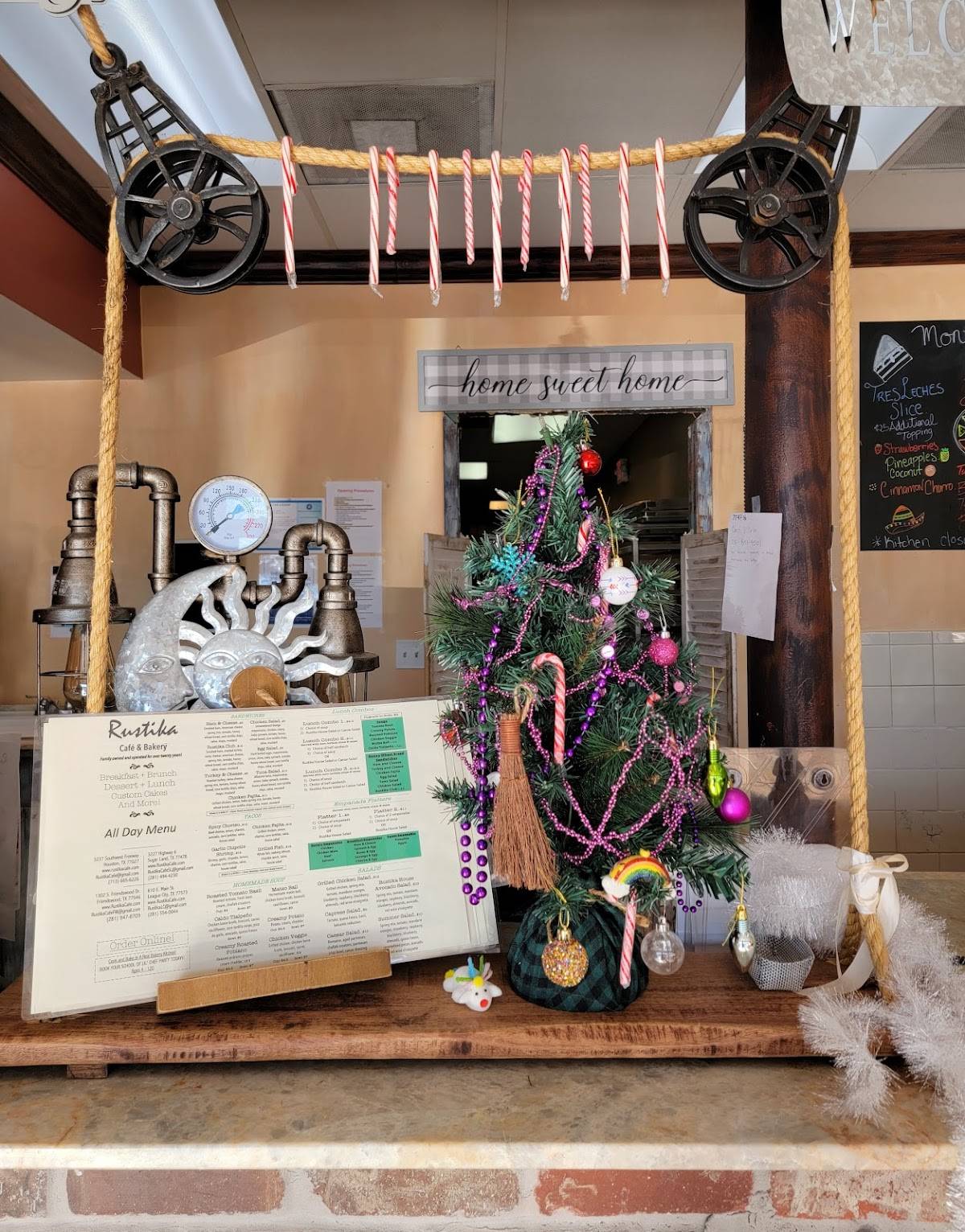 Menu at Rustika Cafe and Bakery: Sugar Land, Sugar Land