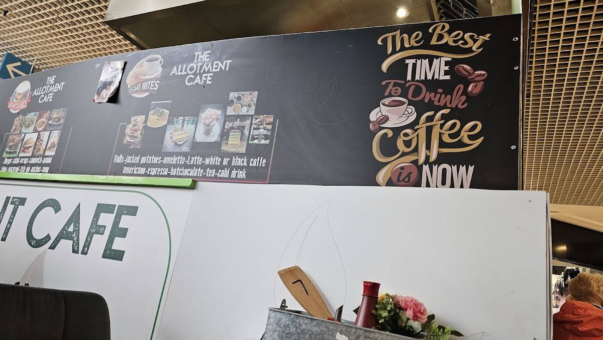 Menu at The Allotment Cafe, Falkirk