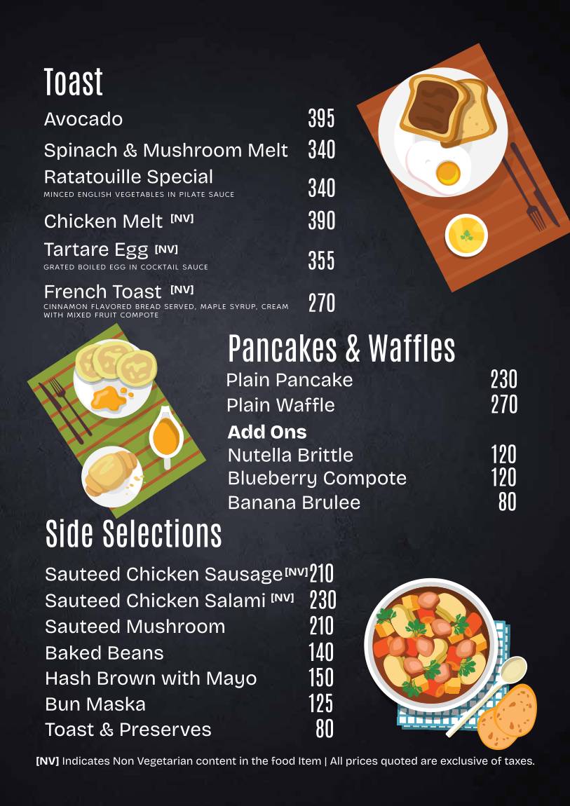 Menu at Cafe Trofima, Mumbai, Raja Badhe Chowk Opp. Raja Rani Travels ...