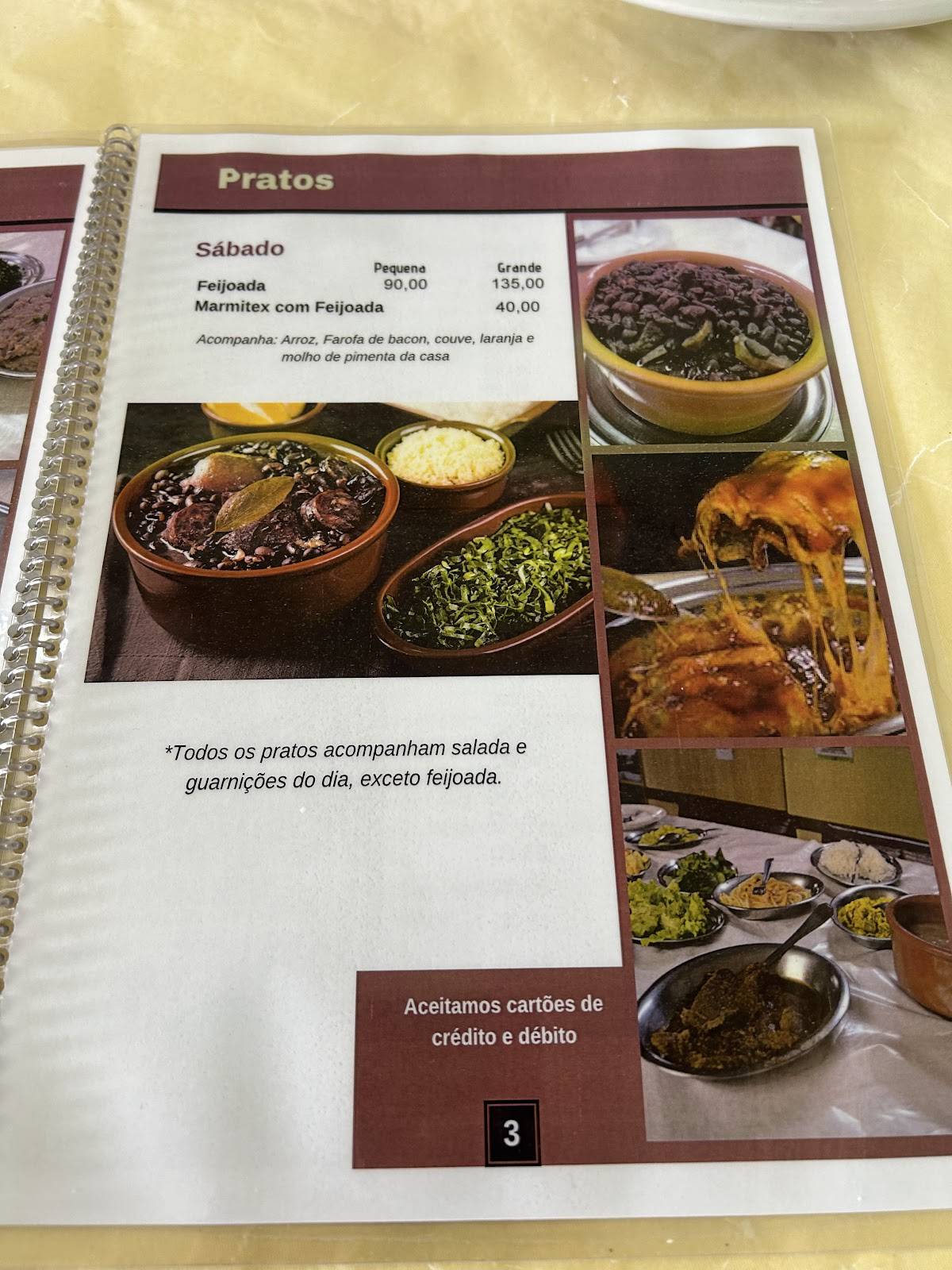 Menu em Cantina Dona Isolina restaurante, Taguatinga, St. B Sul CSB 6