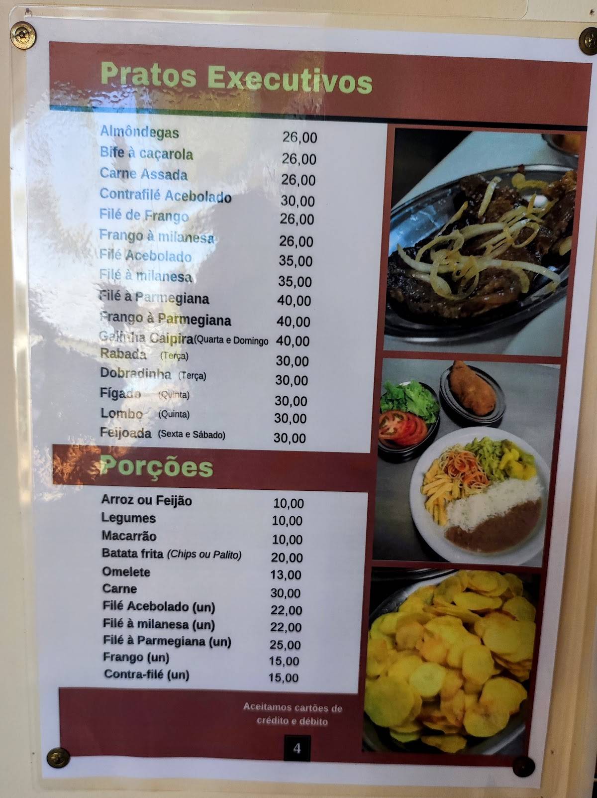 Menu em Cantina Dona Isolina restaurante, Taguatinga, St. B Sul CSB 6