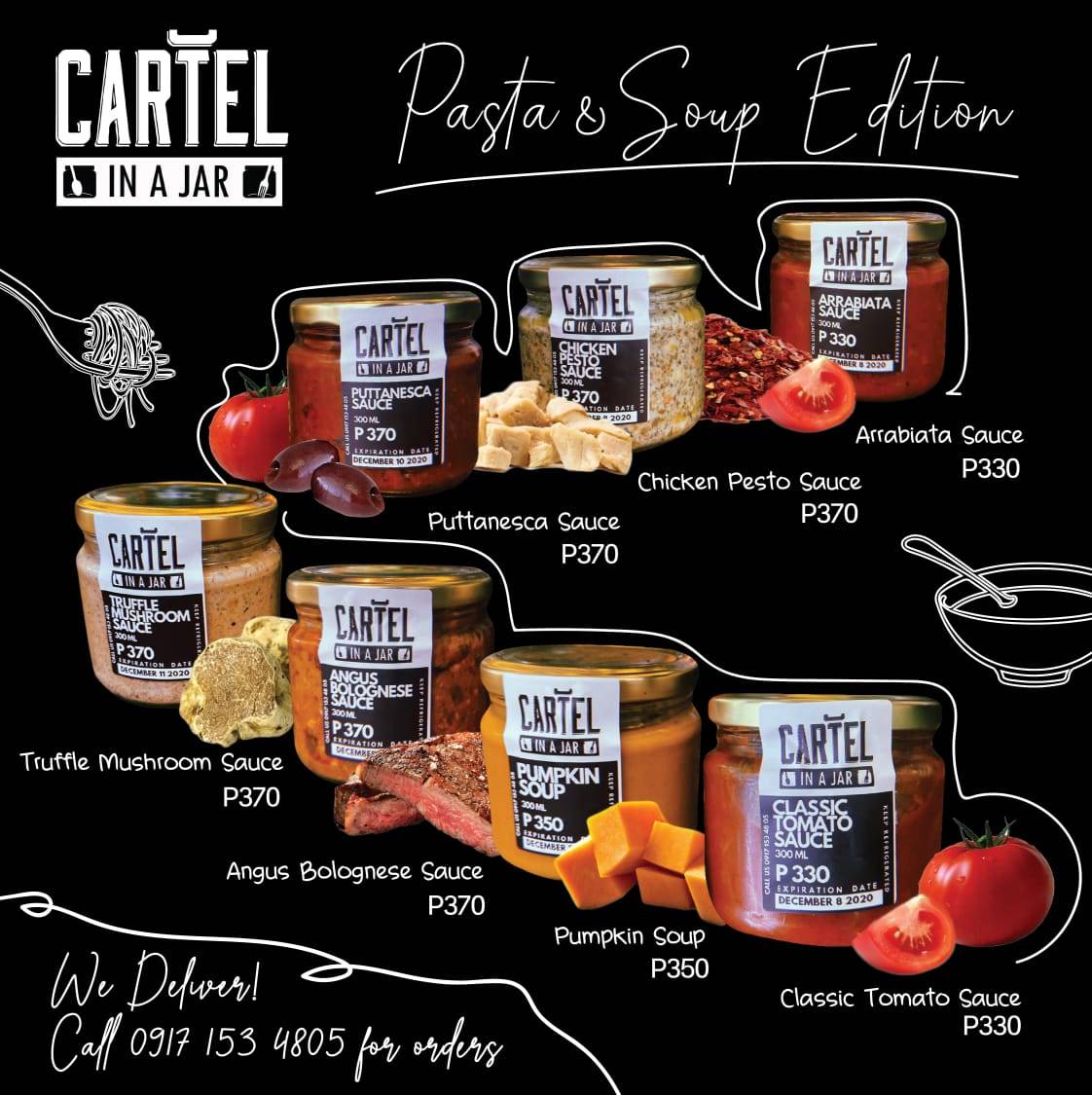 Menu at Cartel Coffee Deli pub & bar, Makati, 119 L.P. Leviste Street
