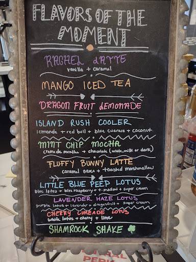 Menu at Central Perk Coffee House, Estherville