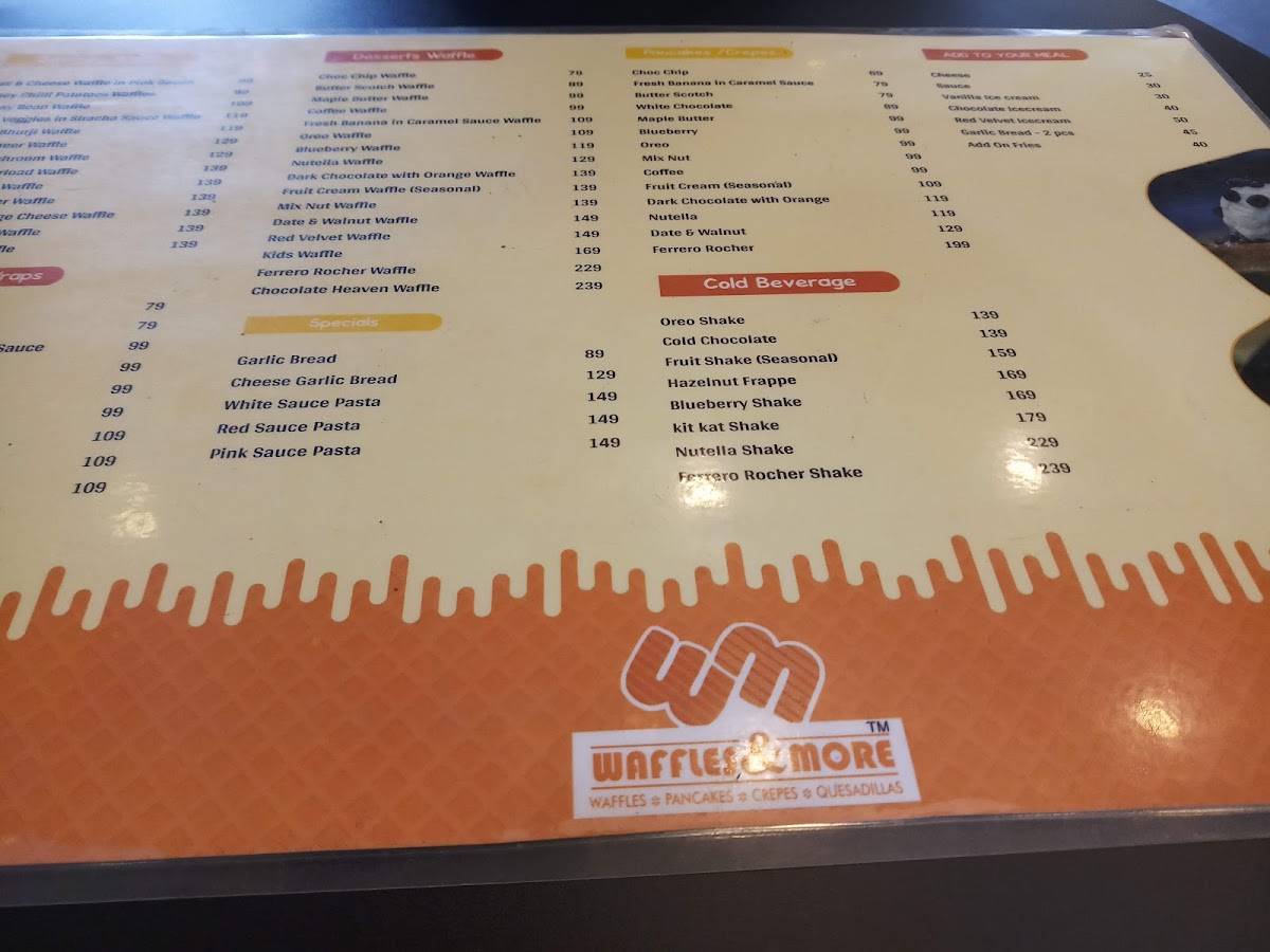 Menu at Cheese Factory, Indore, shop no 3
