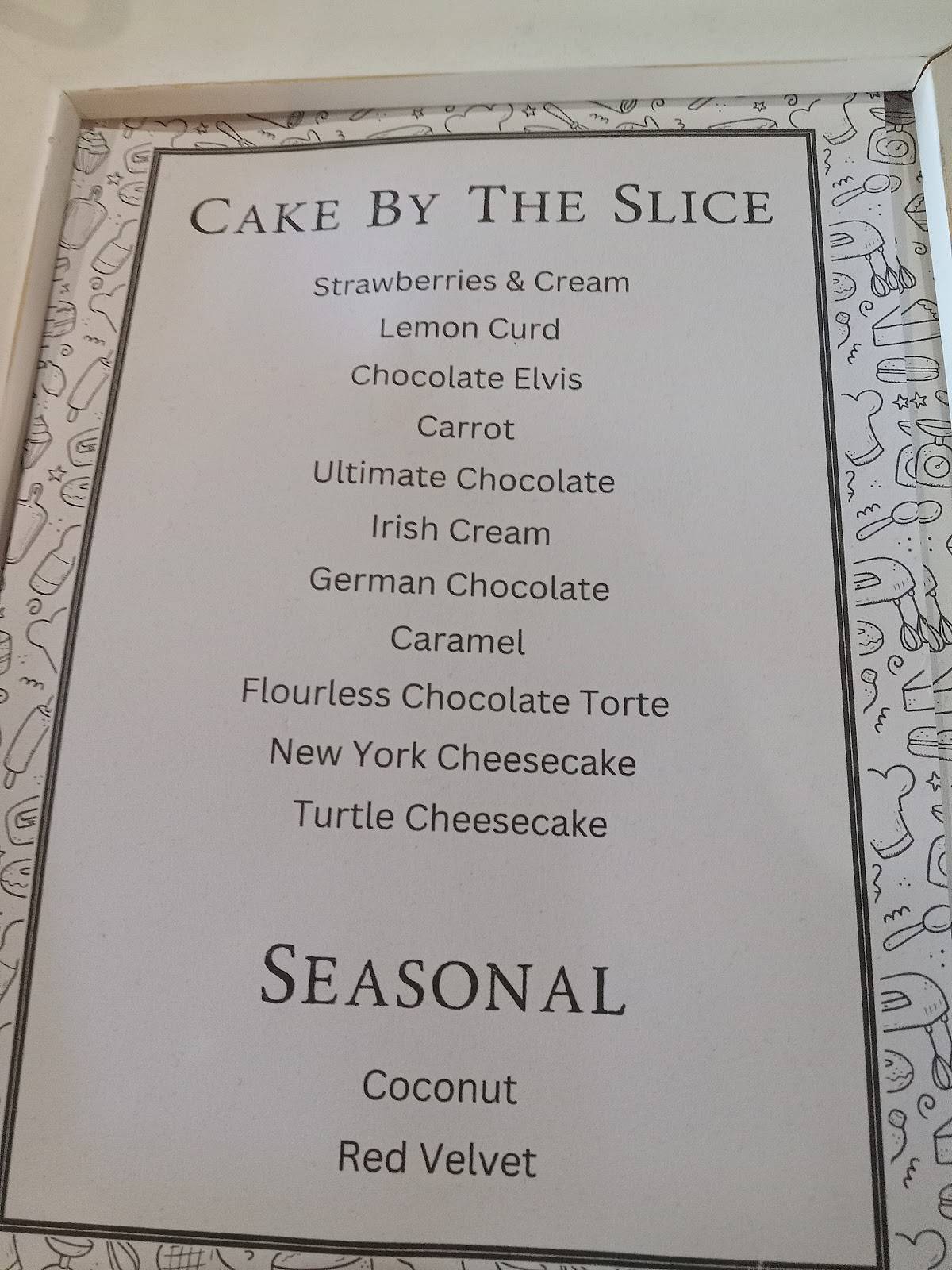 Menu at Chef's Market Cafe & Takeaway, Goodlettsville