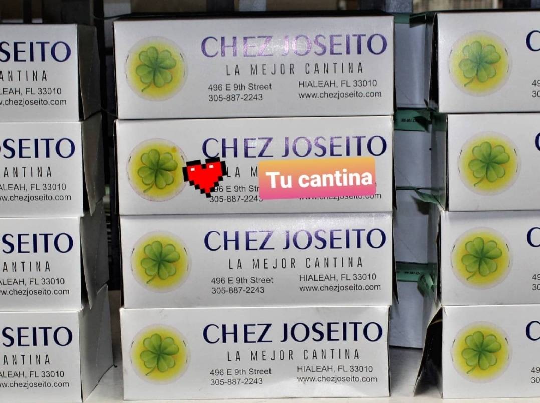Menu at Chez Joseito restaurant, Hialeah, 496 E 9th St
