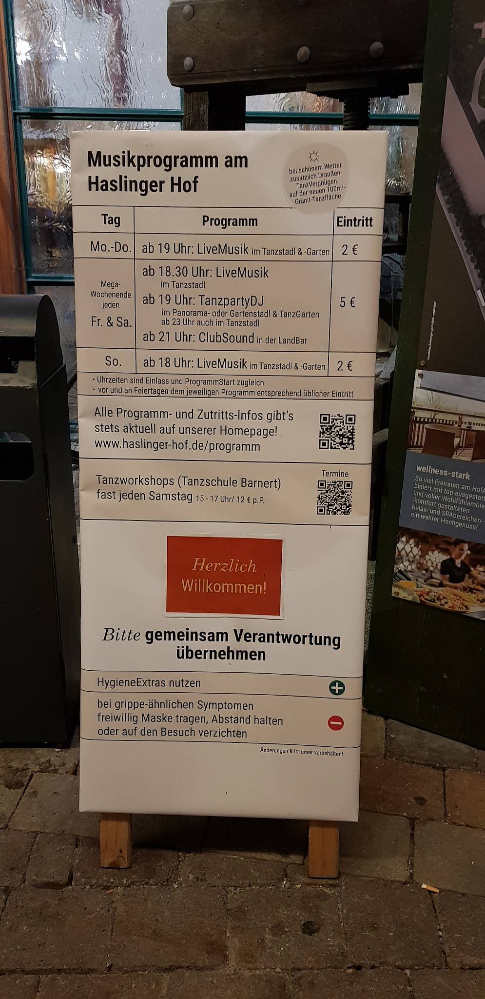 Speisekarte von Haslinger Hof - Erlebnispark club, Kirchham