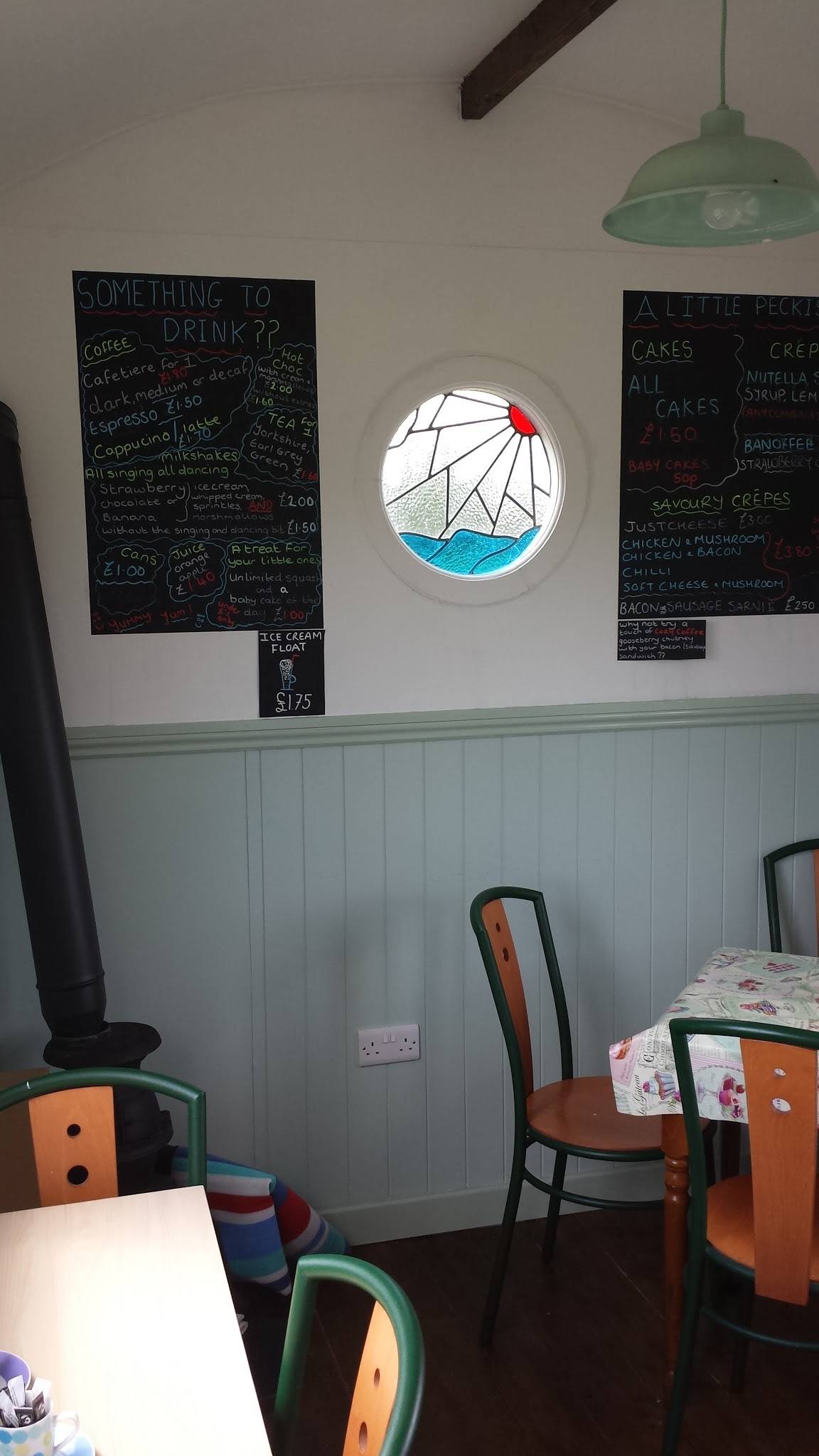 Menu at Cozy Coffee cafe, Darlington