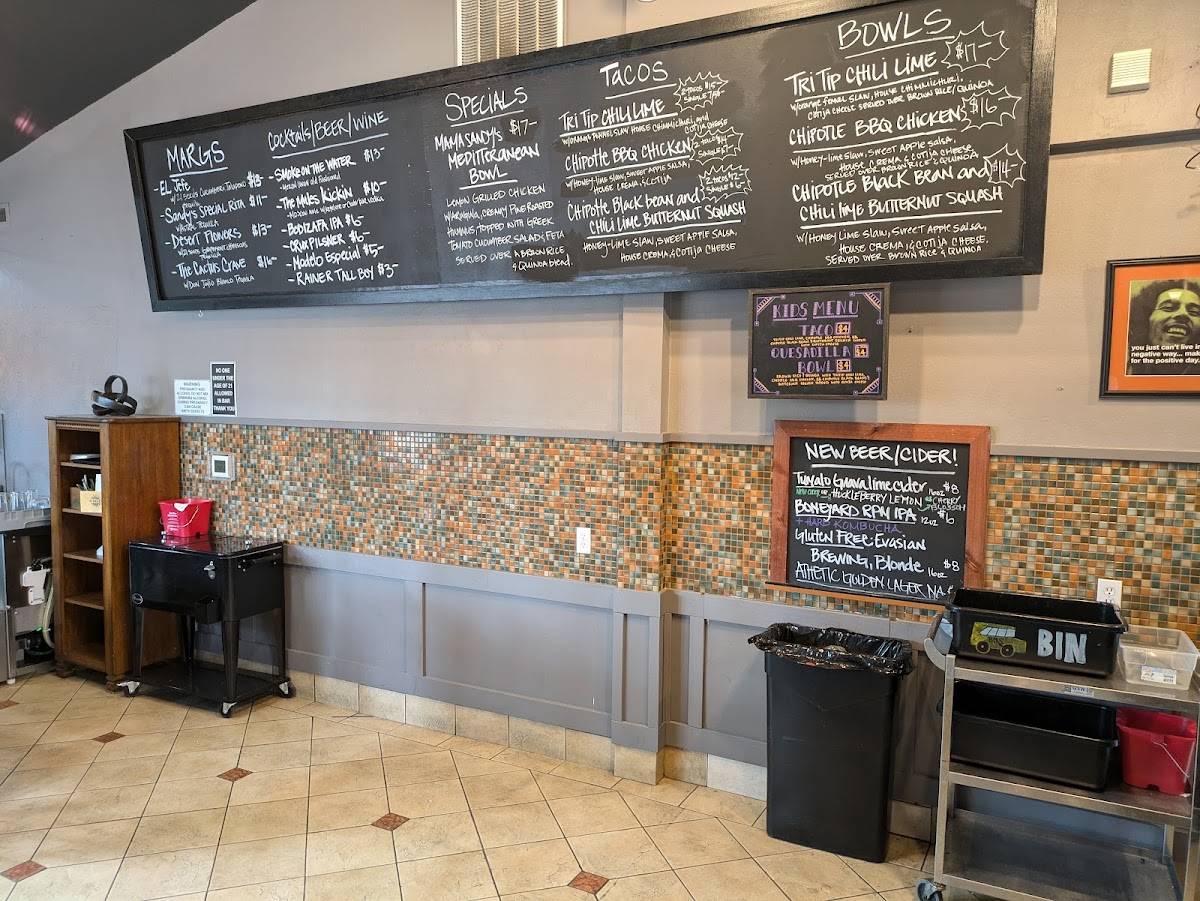 Menu at Crave Bend restaurant, Bend