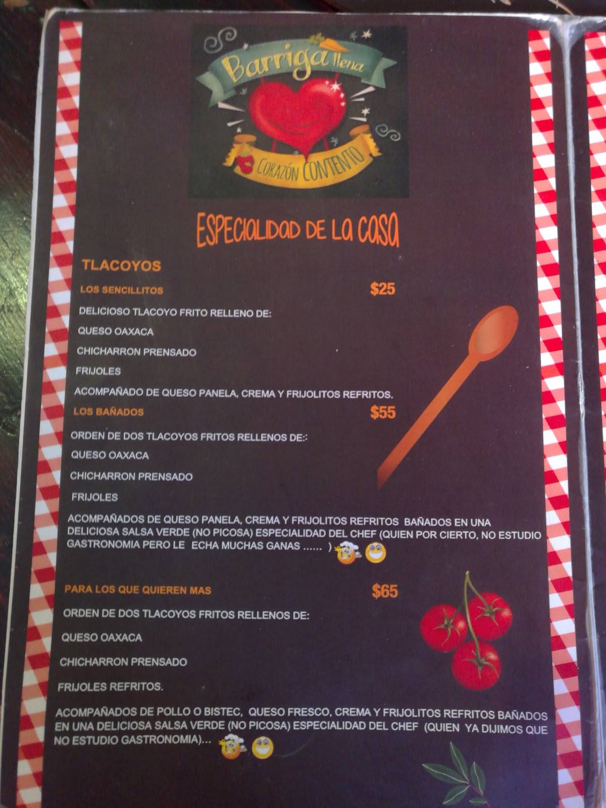 Menu at De Maíz Cocina Mexicana restaurant, Ciudad López Mateos, san ...