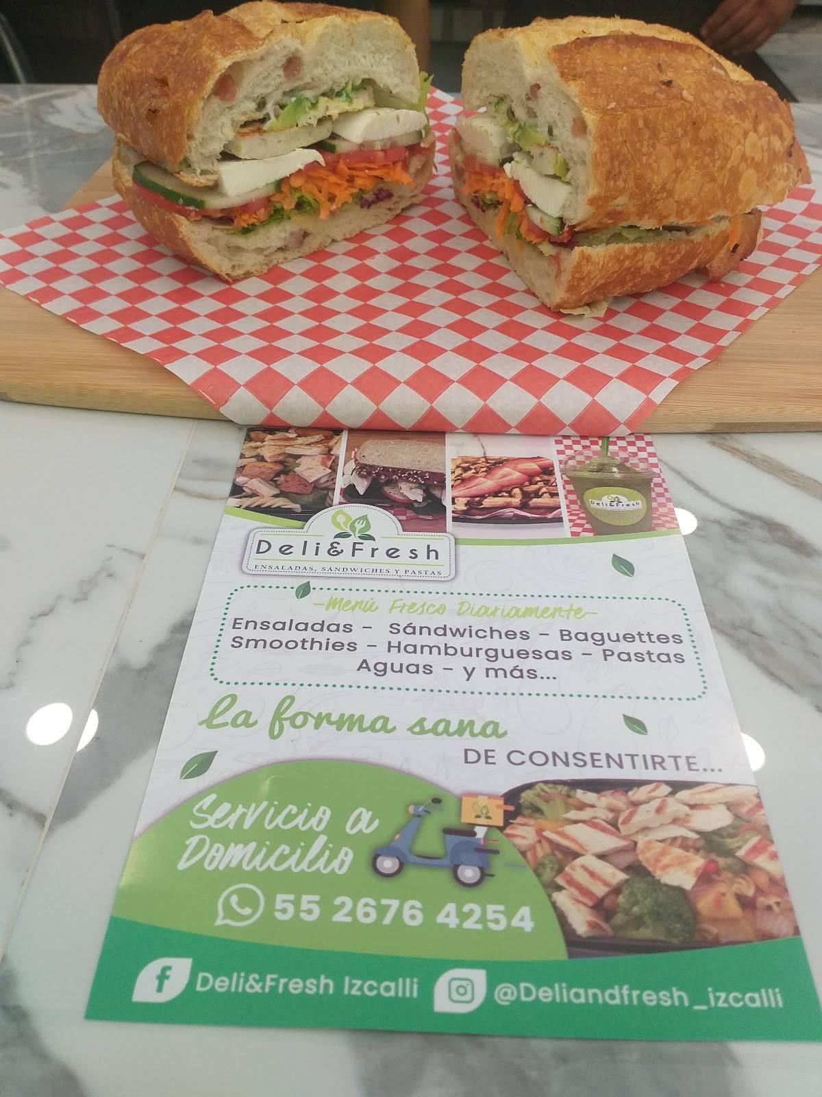 Menu at Deli&Fresh restaurant, Cuautitlán Izcalli