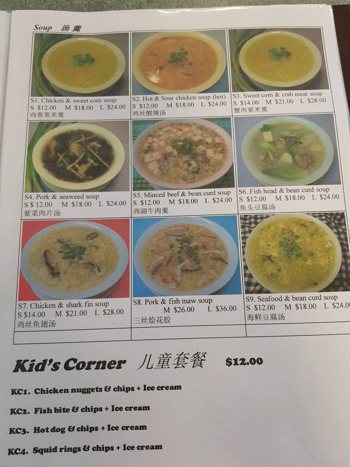 Menu at Delight Plus Chinese Restaurant, Napier