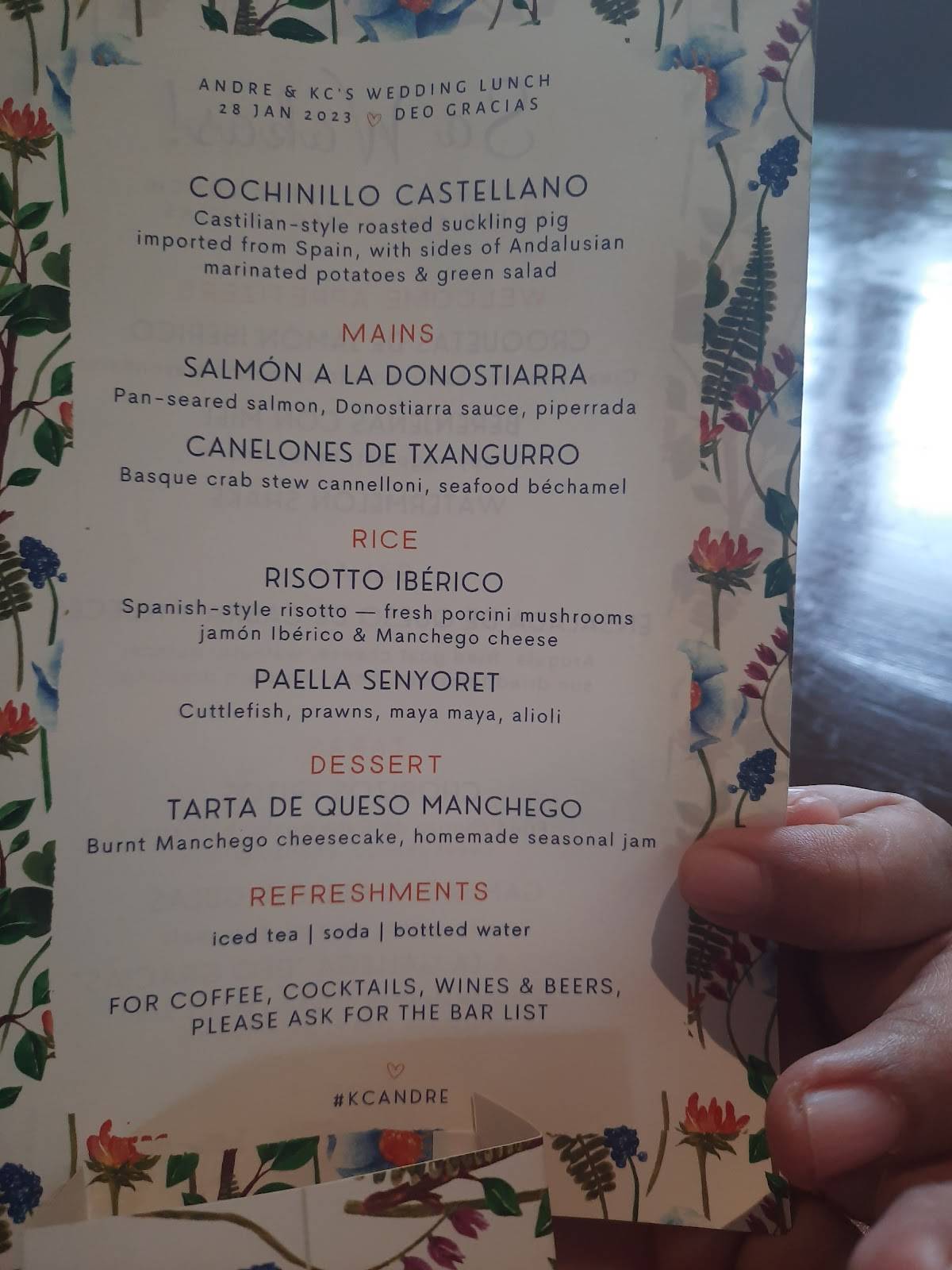 Menu at Deo Gracias restaurant, Quezon City