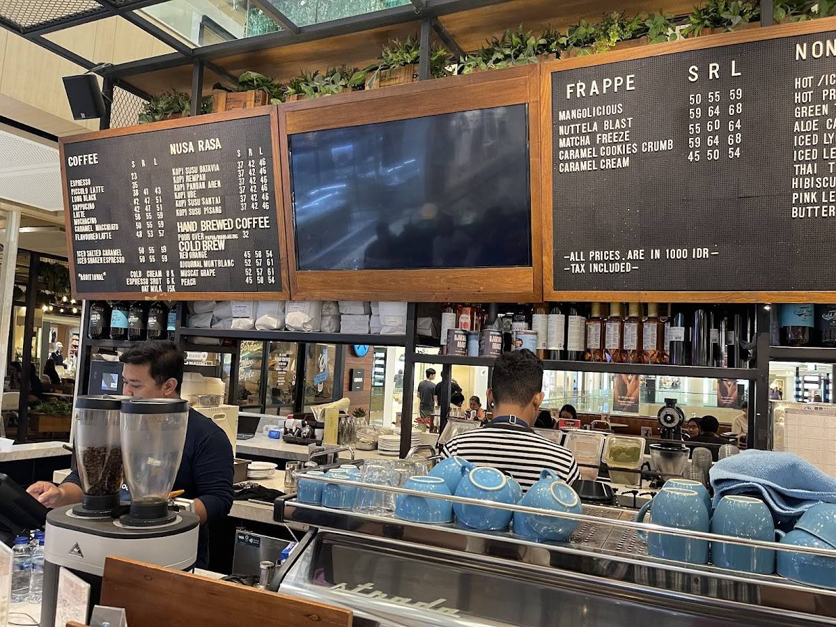 Menu at Djournal Coffee cafe, Surabaya, Tunjungan Plaza 4 Lantai 1
