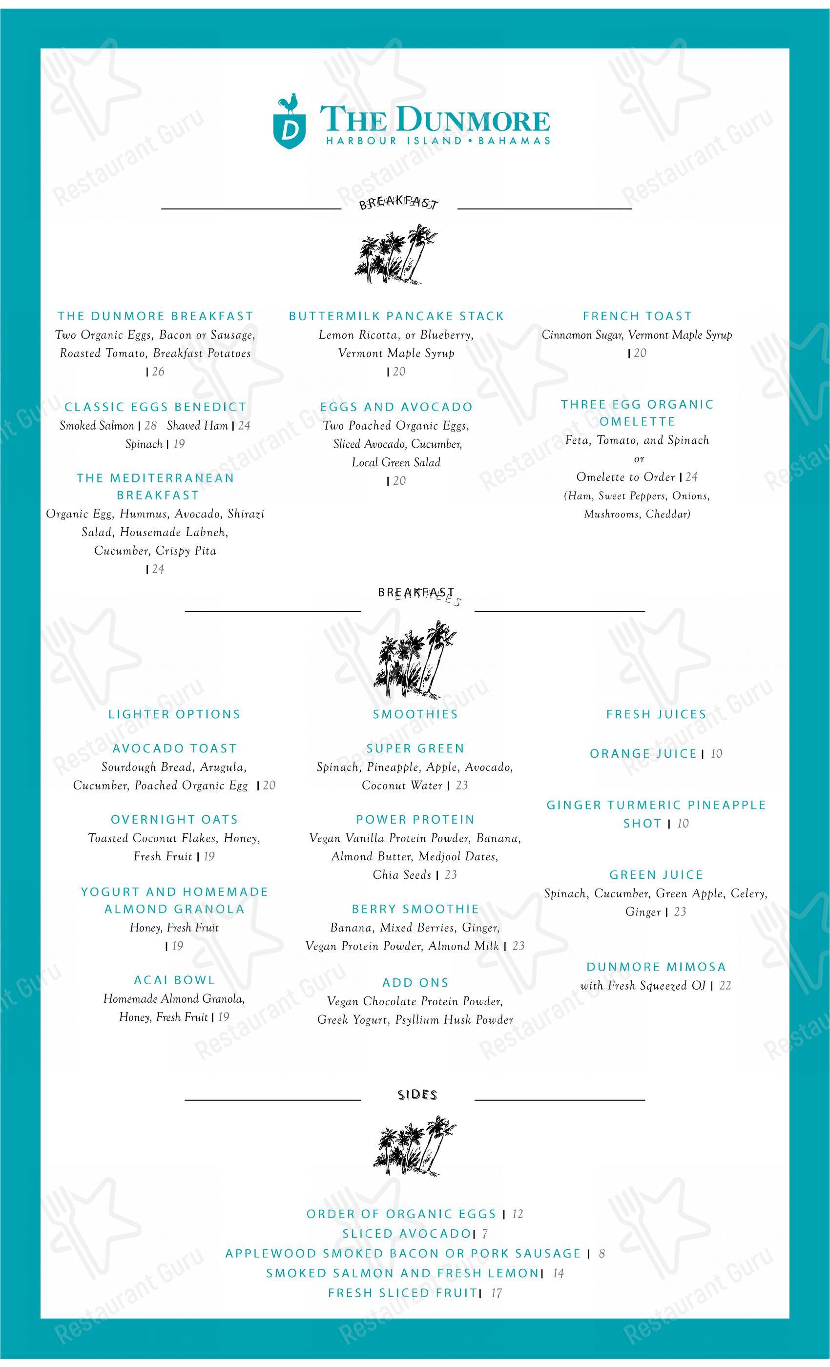 Menu at Dunmore Bucktown Diner restaurant, Dunmore