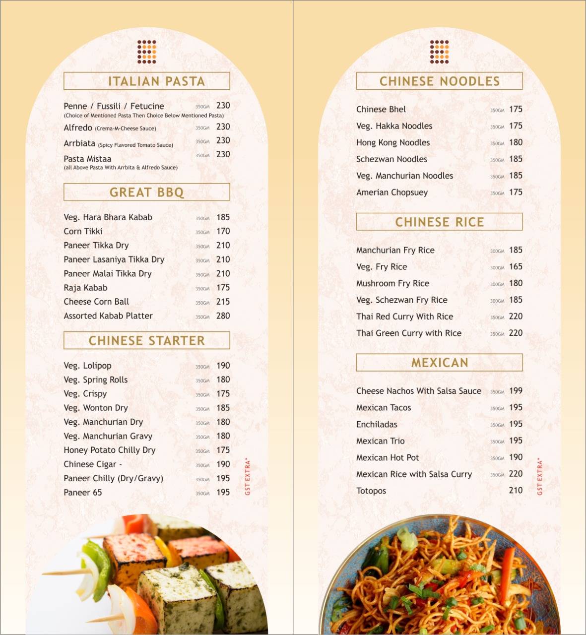 Menu at ELITE RESTAURANT & BANQUET, Ahmedabad
