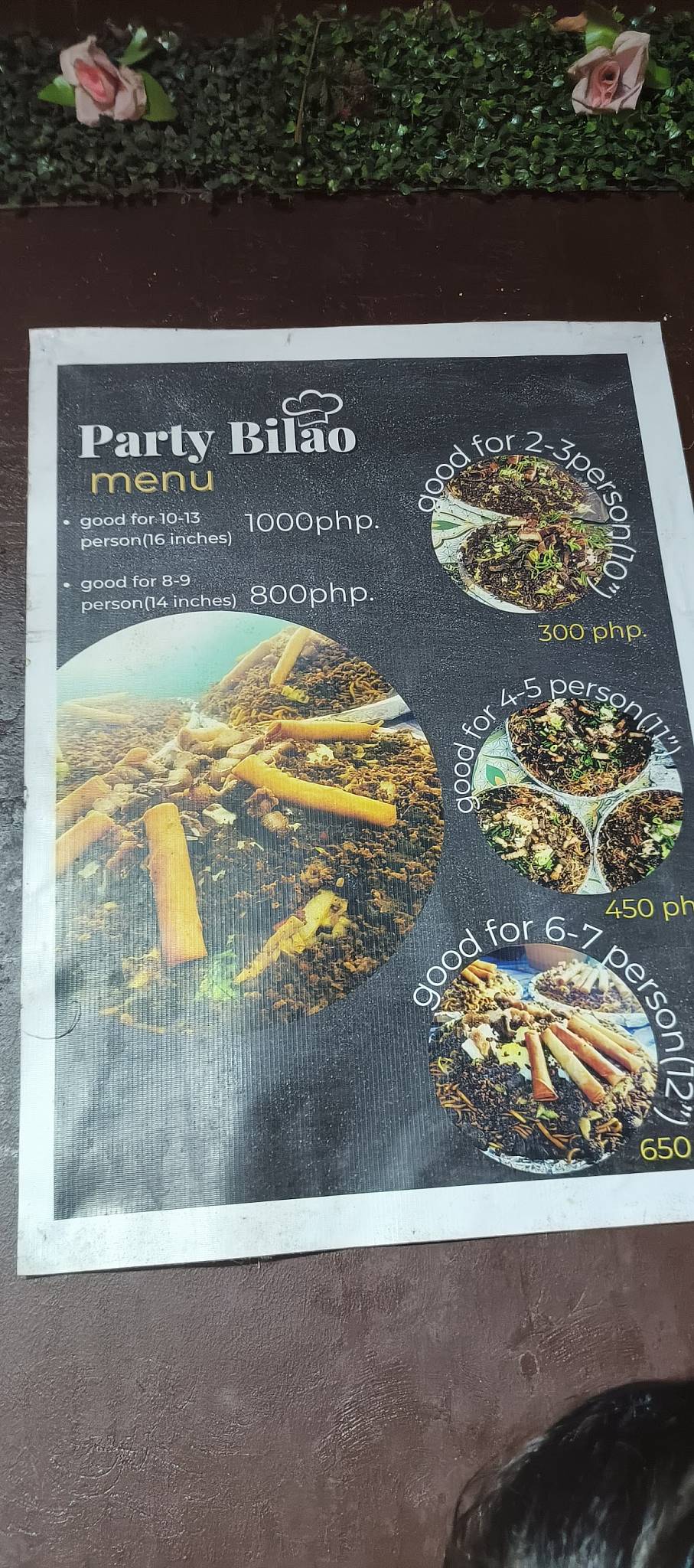 Menu at ENANG's TAGUIG Pansit Batil Patung & Pansit Cabagan restaurant ...