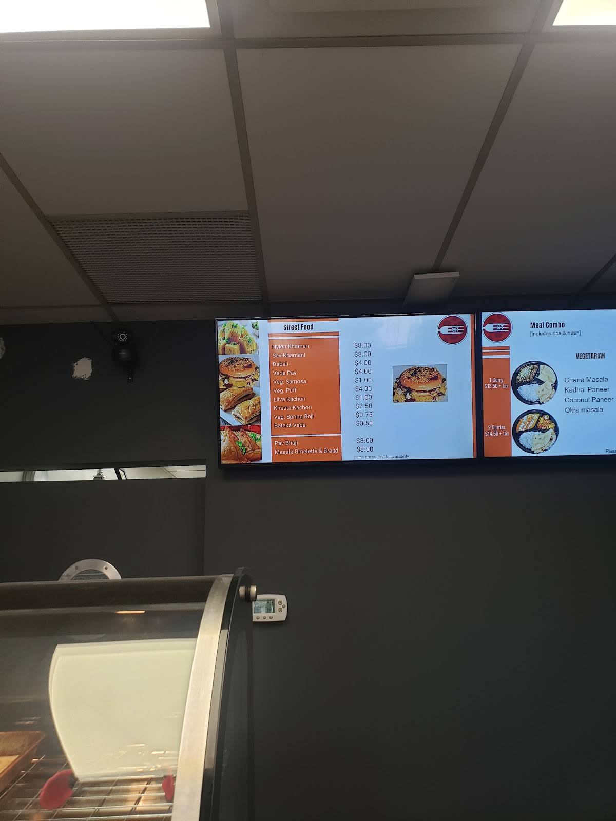 Menu at Eat At Will fast food, Calgary