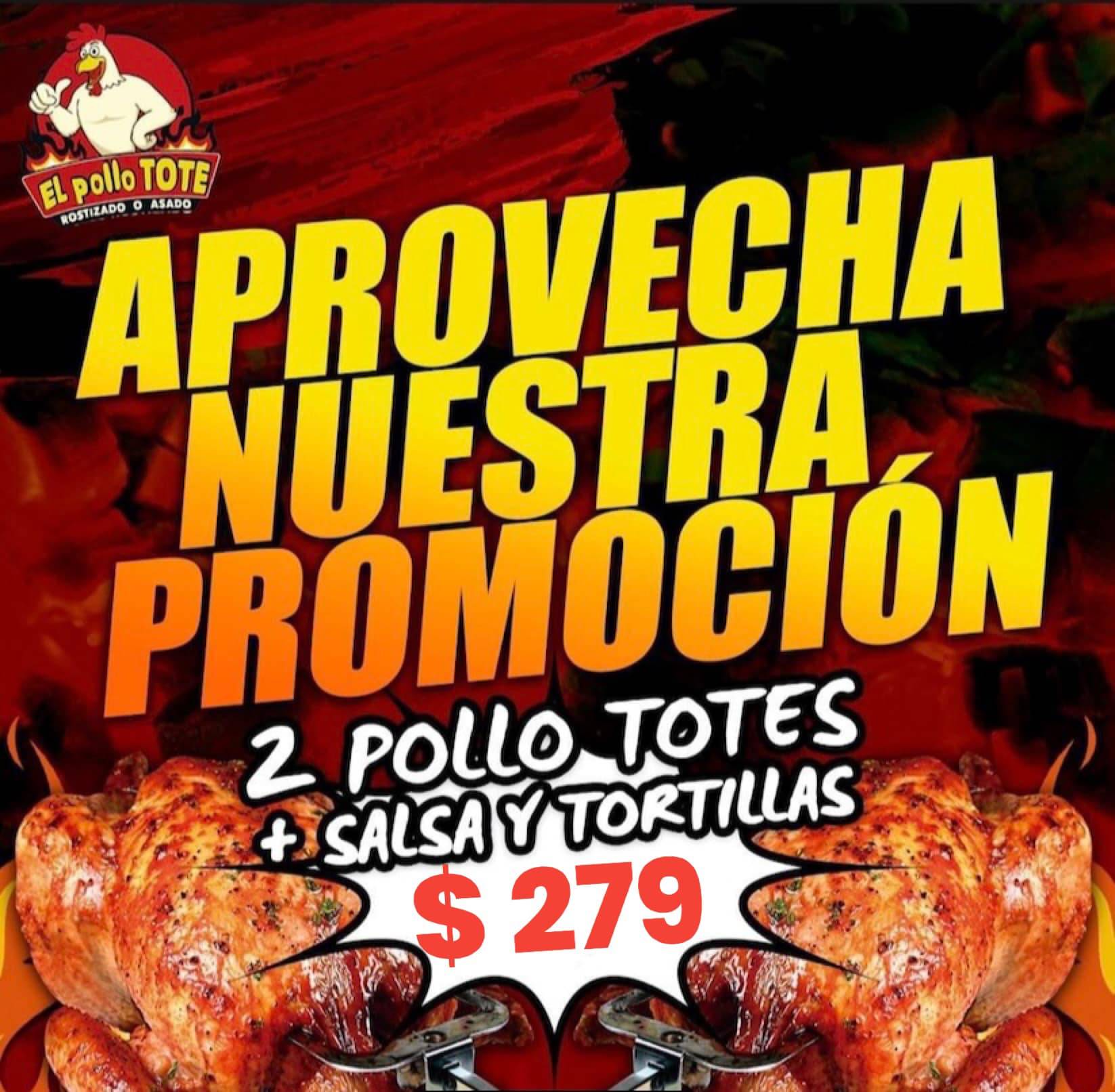 Carta del restaurante El Pollo Tote Av C.T.M, Cancún