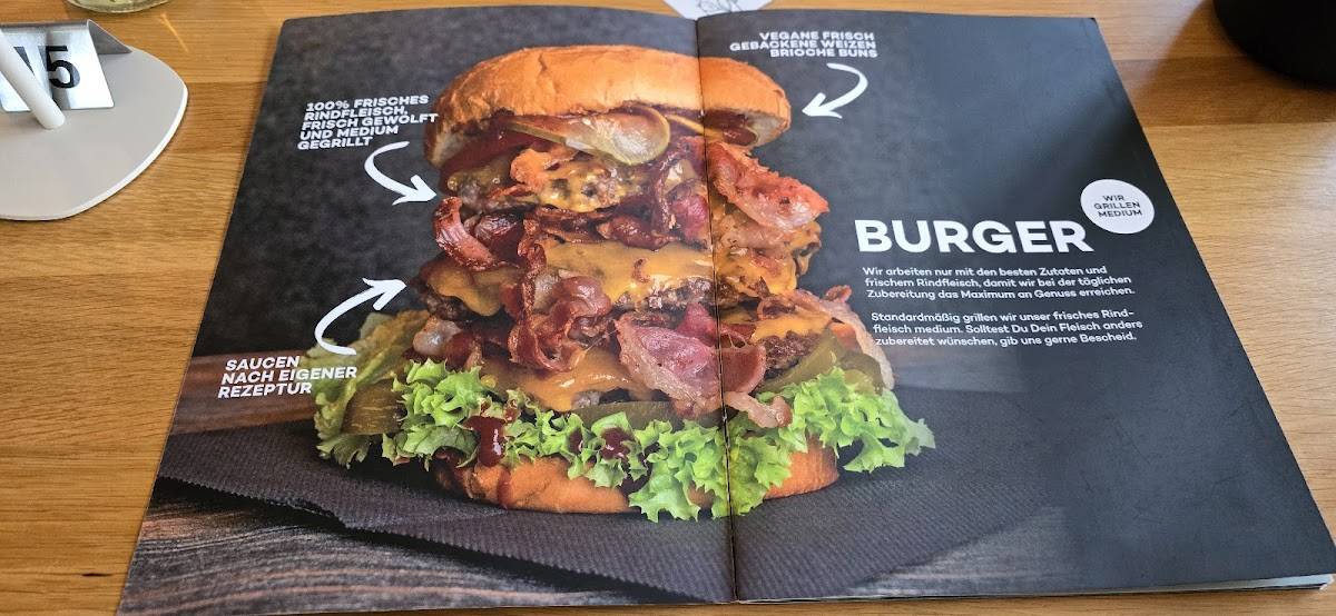 Speisekarte von Ruff's Burger & BBQ Essenbach, Essenbach