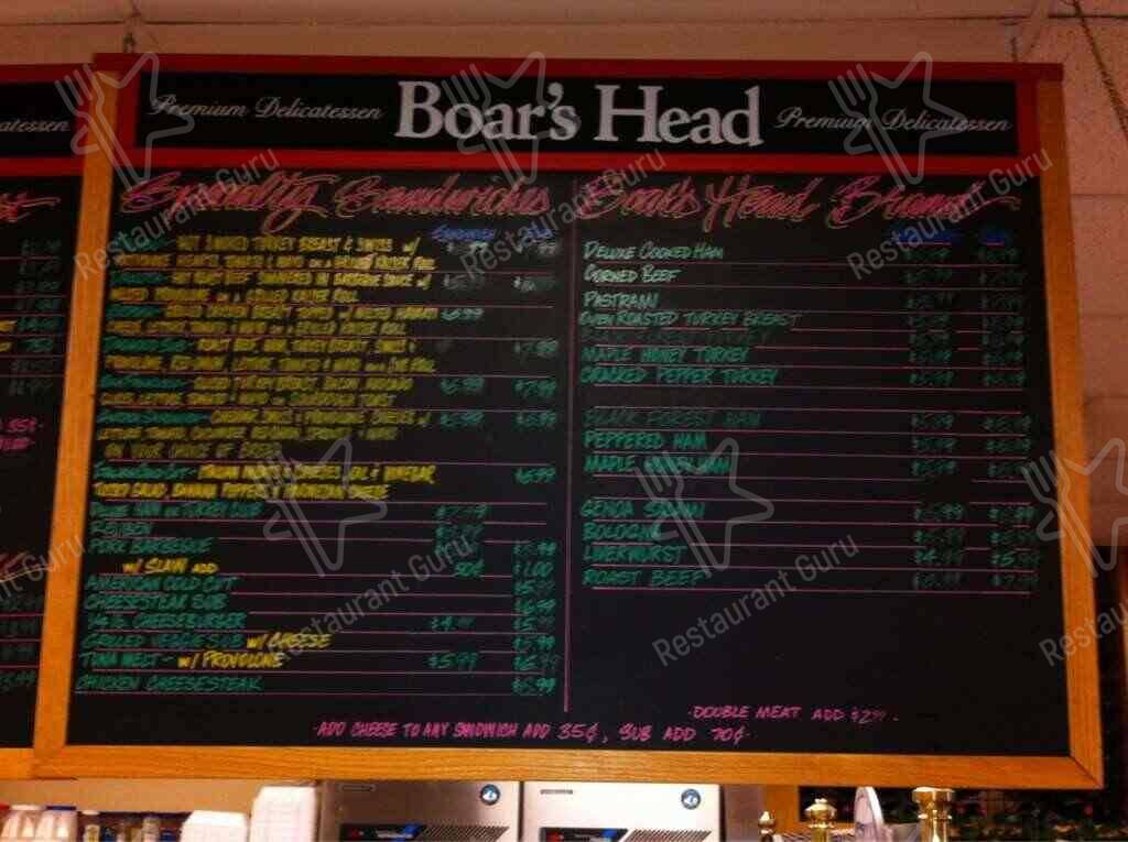 Menu at Fishpaw's Market Place pub & bar, Arnold