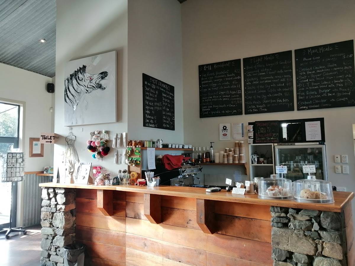 Menu at Five Rivers Cafe, Lowther