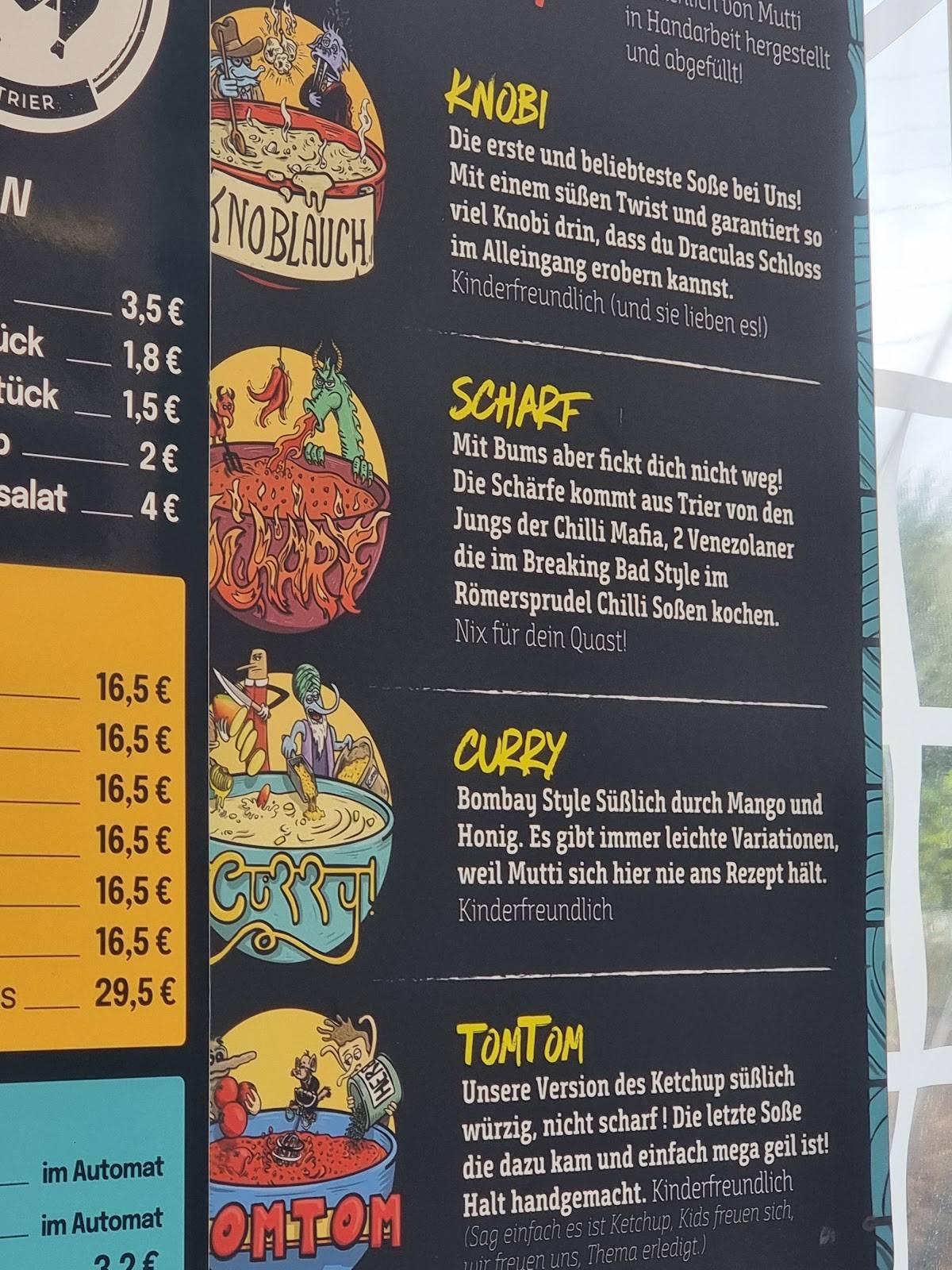 Menu at Flieten Franz Luxemburgerstr. BBQ, Trier