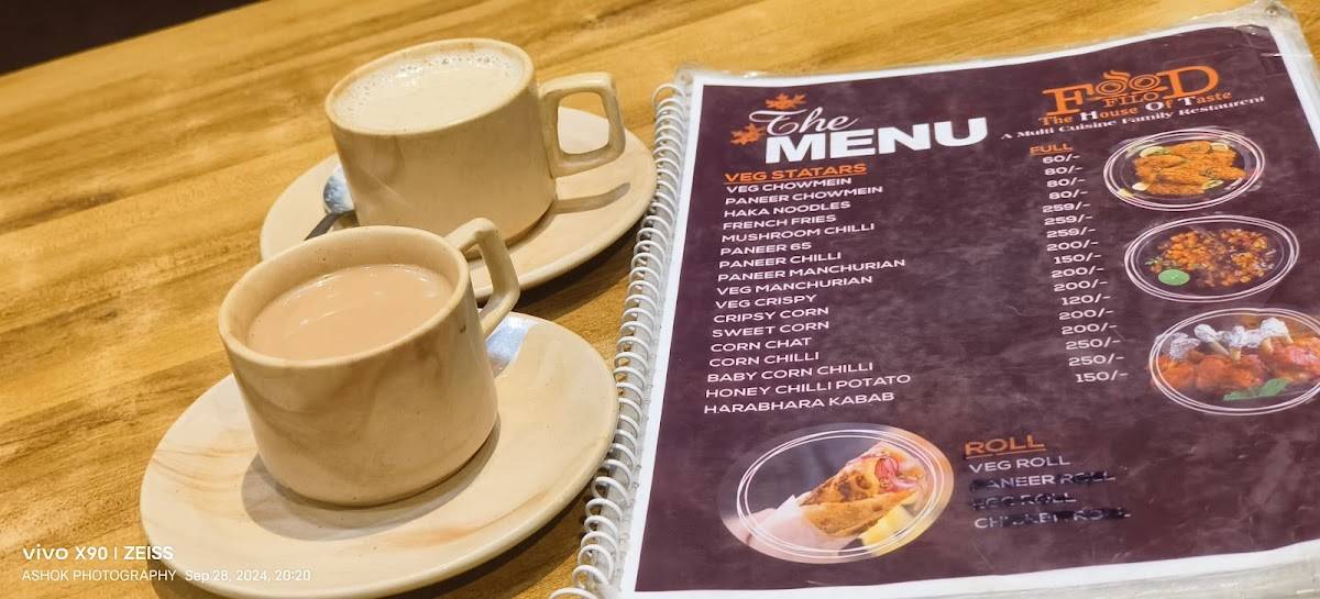 Menu at Food Filo, Chirimiri, +7VR