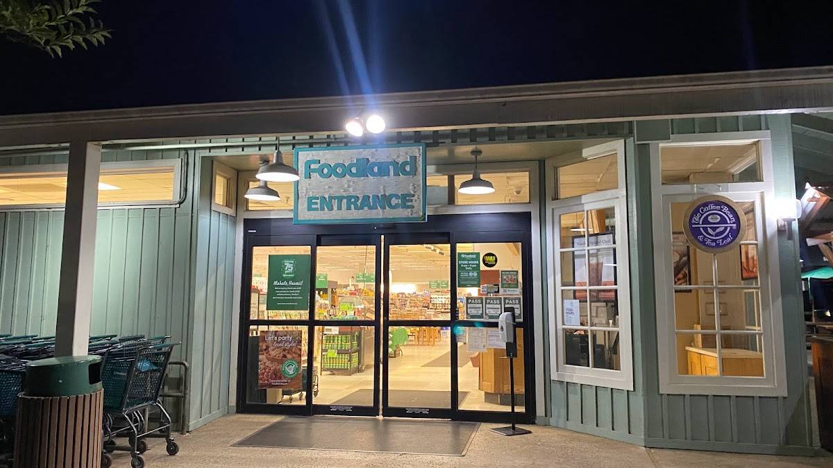 Menu at Foodland Princeville restaurant, Princeville