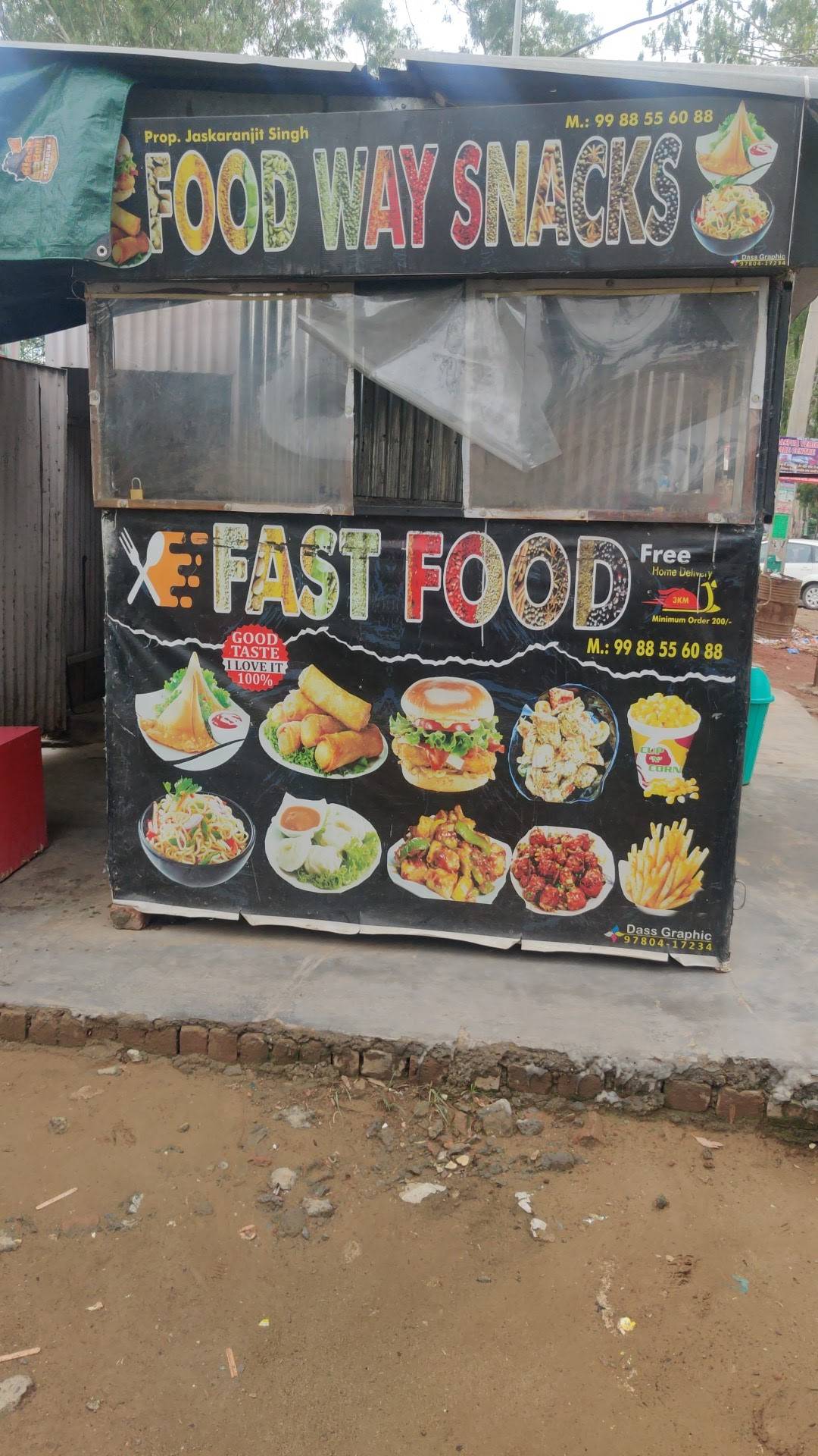 Menu at Foodway snacks, Gurdaspur